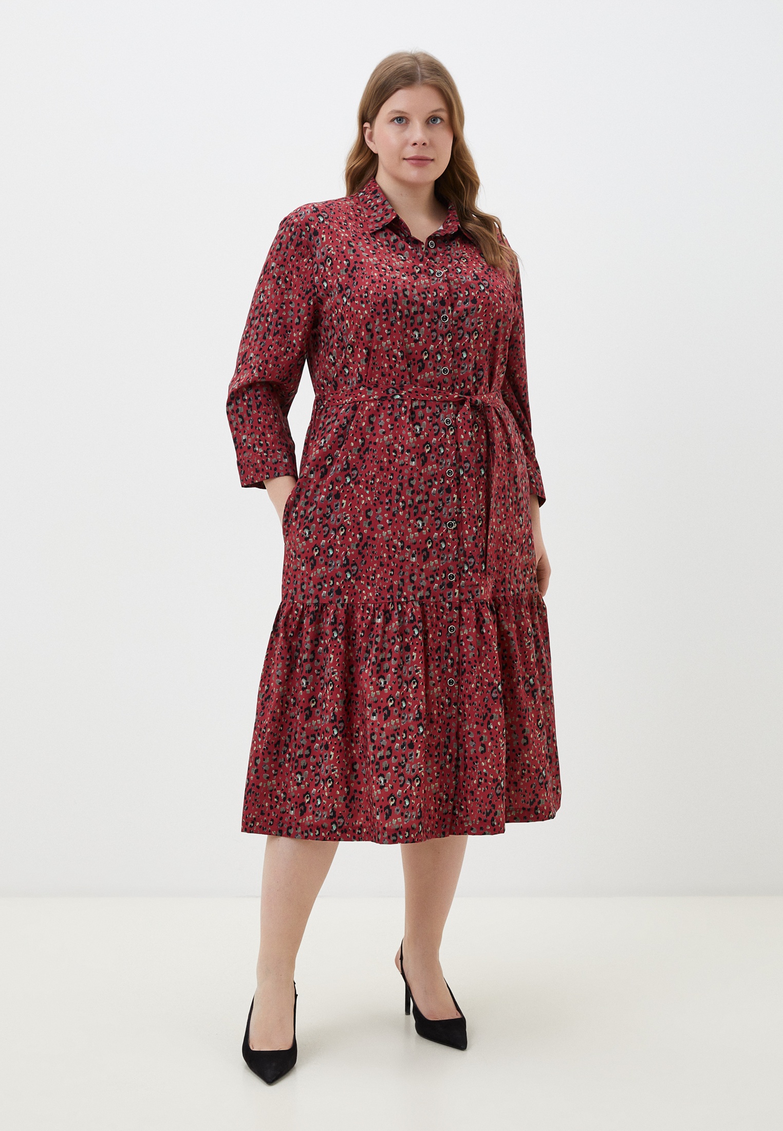 Платье Balsako, цвет: бордовый, MP002XW0PLKP — купить в интернет ...