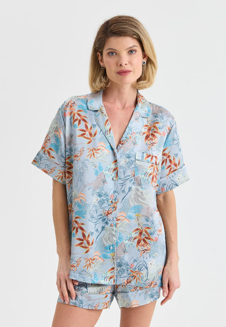 Пижама Norveg, цвет: голубой, MP002XW0PQ53 — купить в интернет-магазине ...