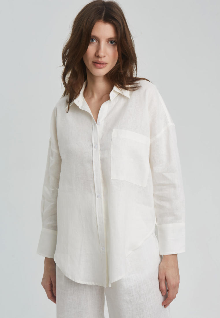 Рубашка Ennstore LETSY, цвет: белый, MP002XW0PQ76 — купить в интернет ...