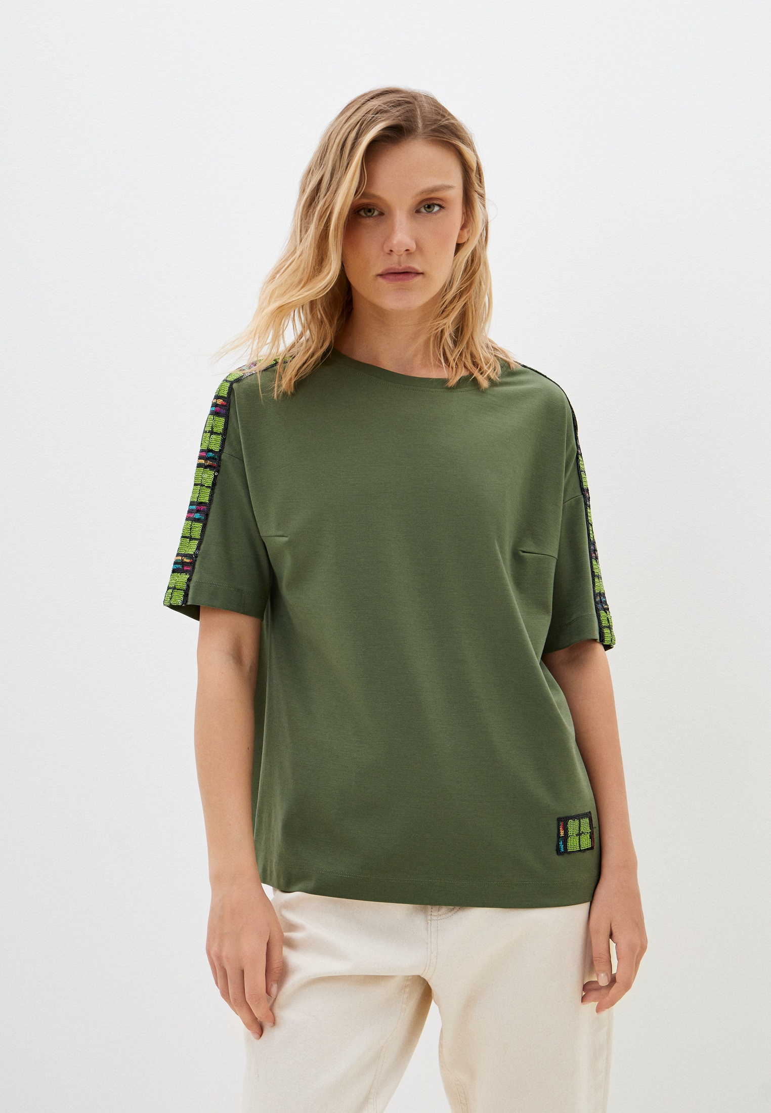 Футболка Helmidge, цвет: зеленый, MP002XW0Q0ZV — купить в интернет ...