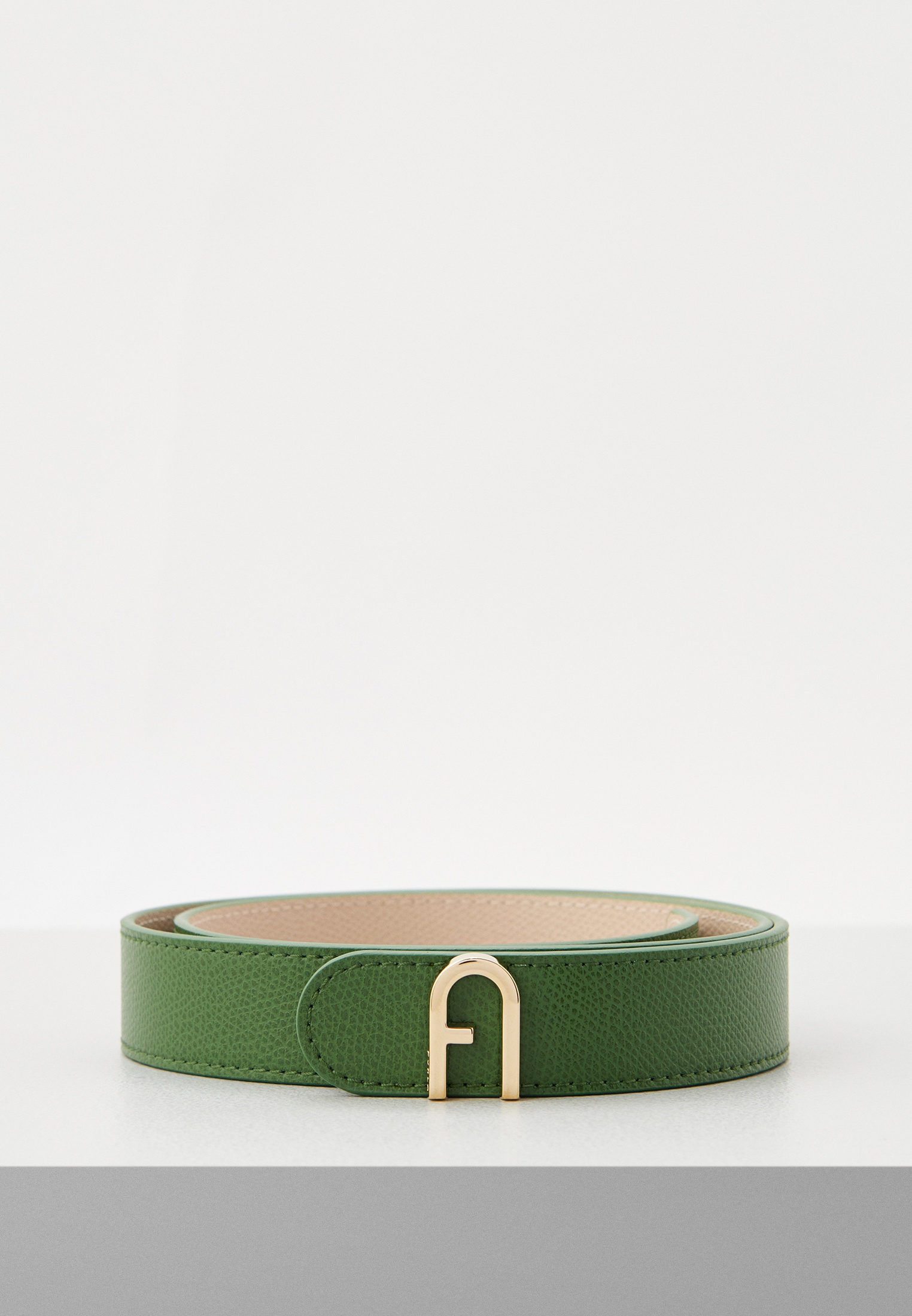 Ремень Furla FLOW BELT REV. H.2,7, цвет: бежевый, MP002XW0Q1TB — купить ...