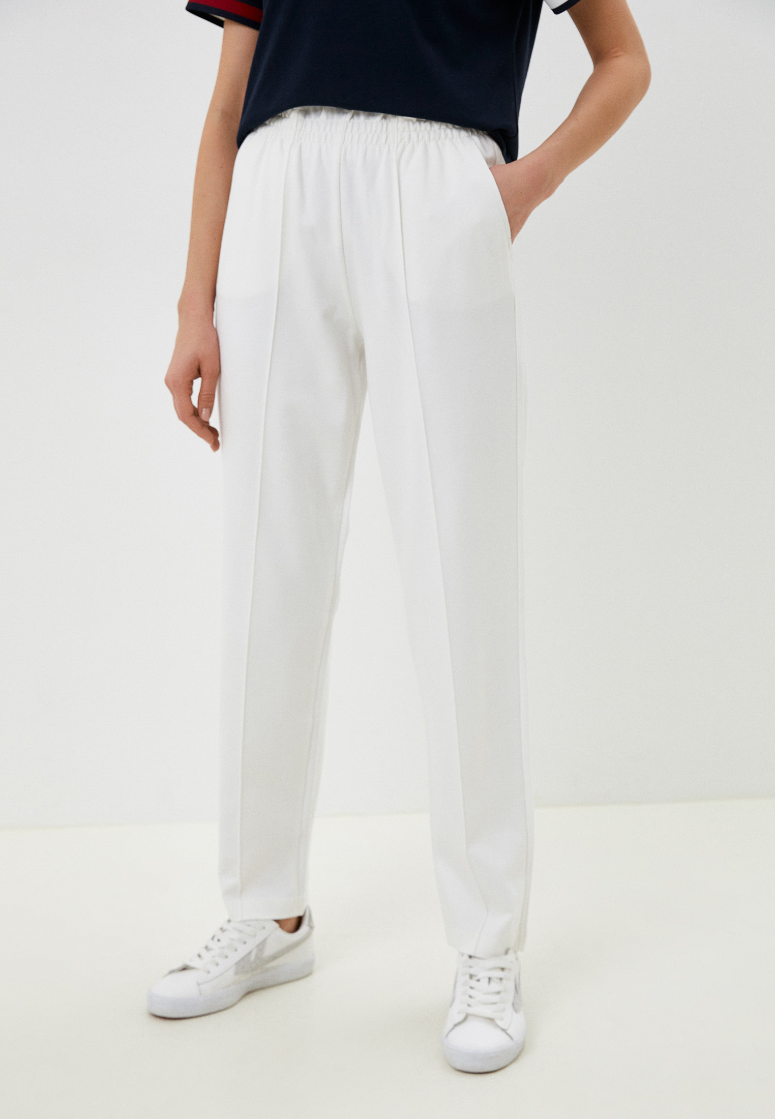 Брюки спортивные Ruxara Lamoda Online Exclusive, цвет: белый ...