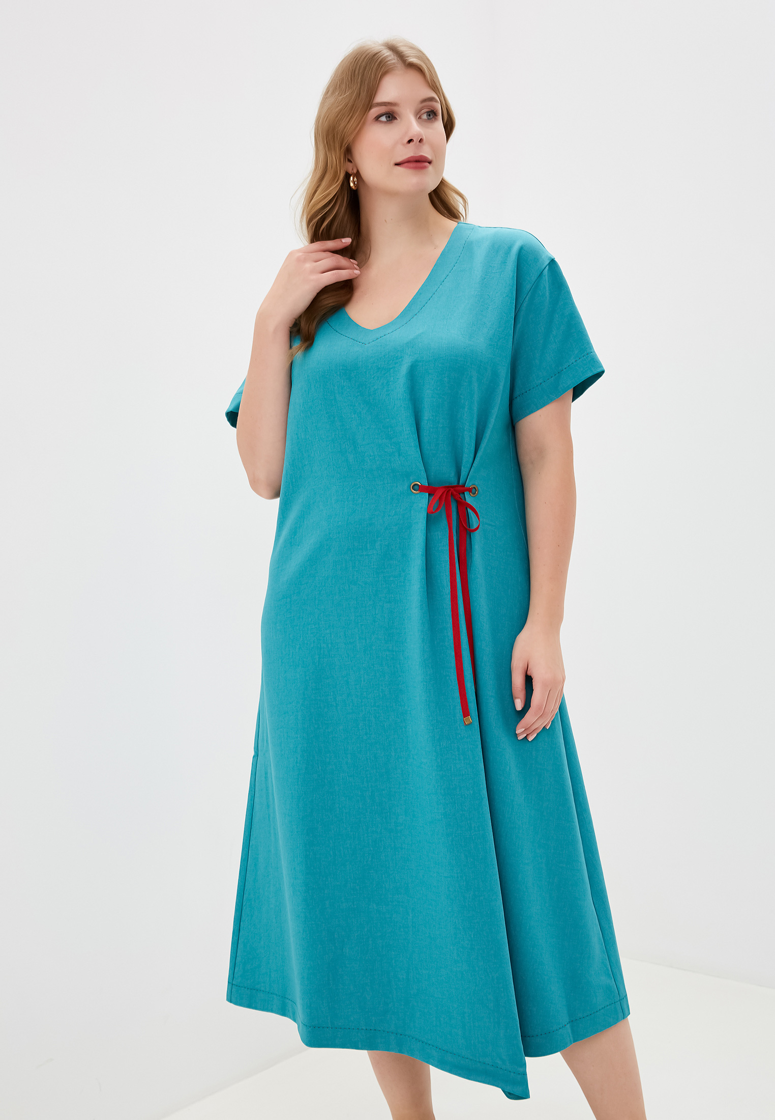 Платье Balsako, цвет: бирюзовый, MP002XW0REDR — купить в интернет ...