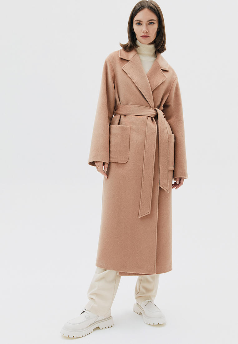 Пальто All We Need Lamoda exclusive, цвет: бежевый, MP002XW0RMB2 ...