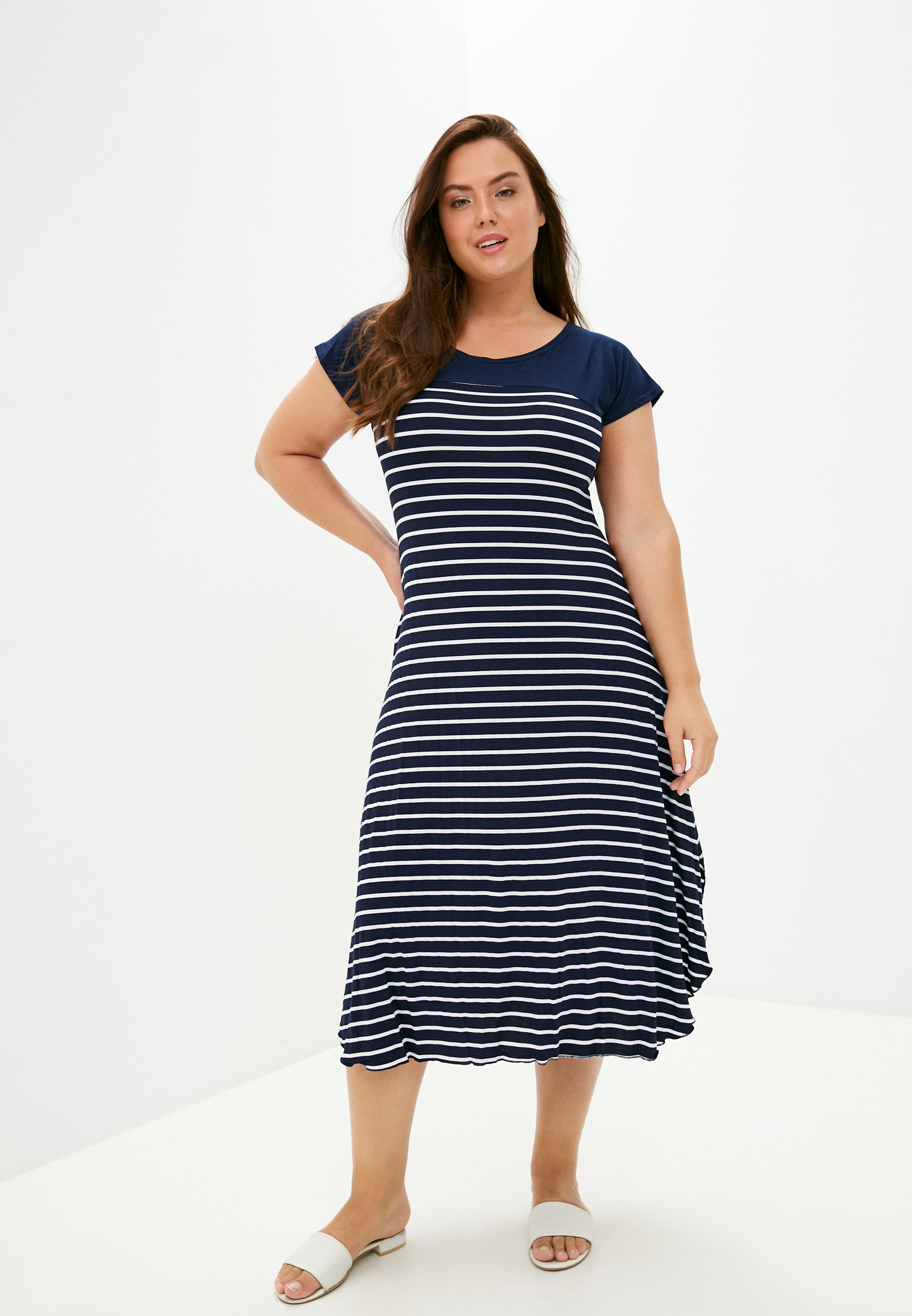 Платье Malena, цвет: синий, MP002XW0RVUQ — купить в интернет-магазине ...