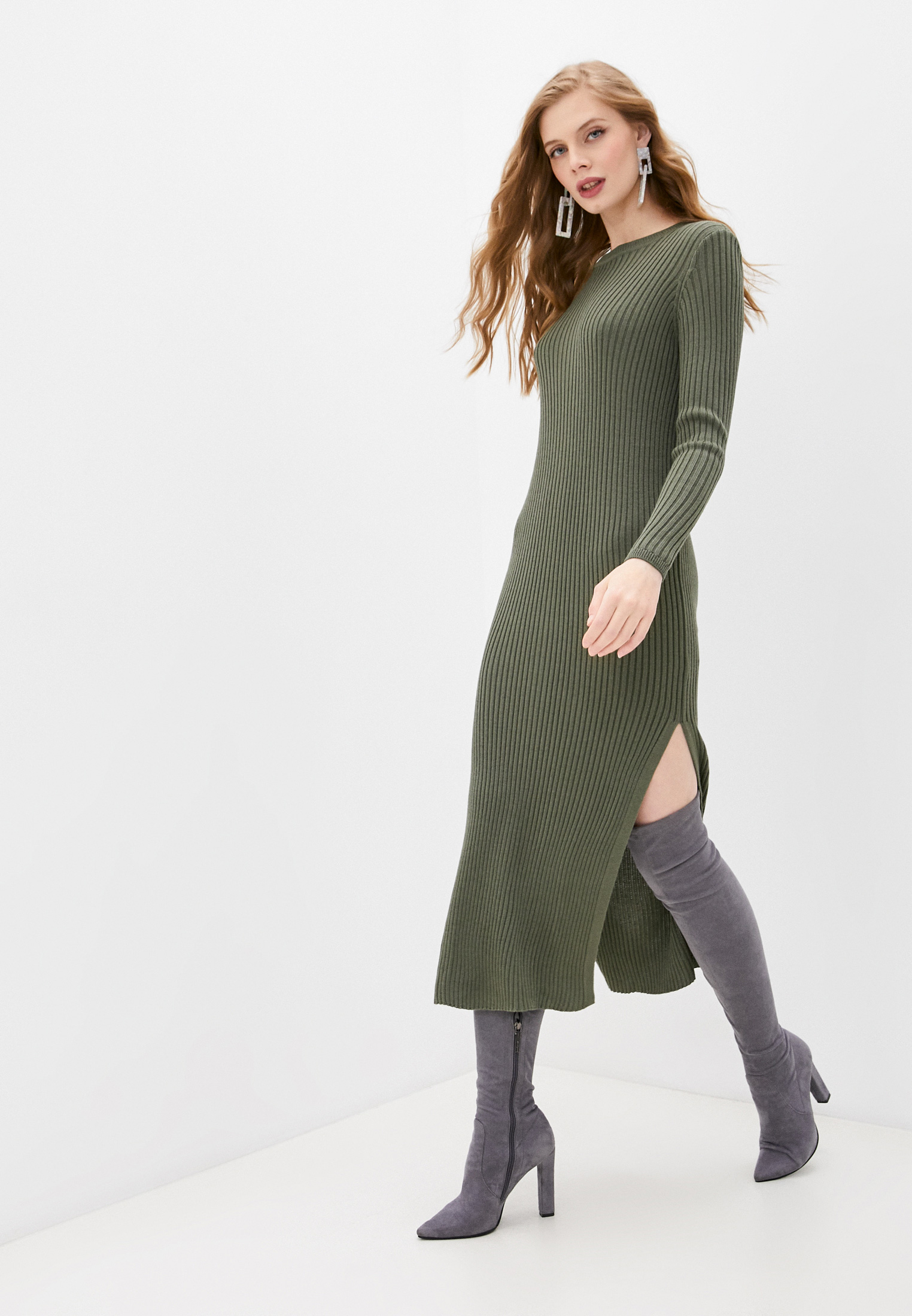 Платье Gallancé, цвет: зеленый, MP002XW0RYDT — купить в интернет ...