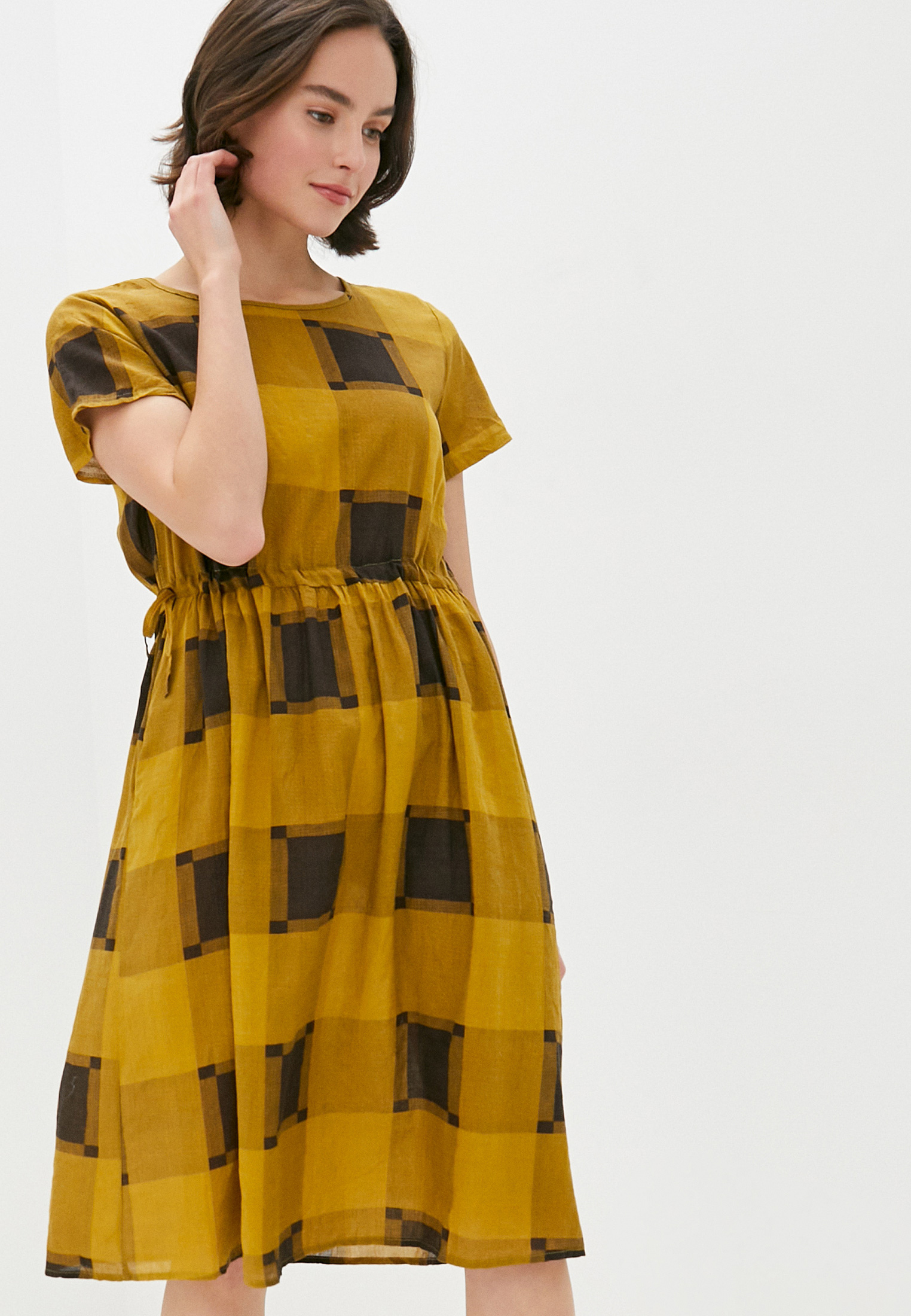 Платье Forza Viva, цвет: желтый, MP002XW0S2I9 — купить в интернет ...