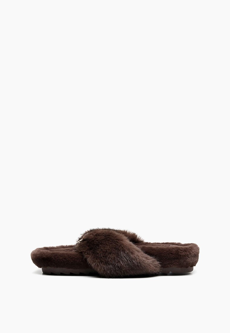 Тапочки Mingul & meiyeon, цвет: коричневый, MP002XW0SHJ1 — купить в ...