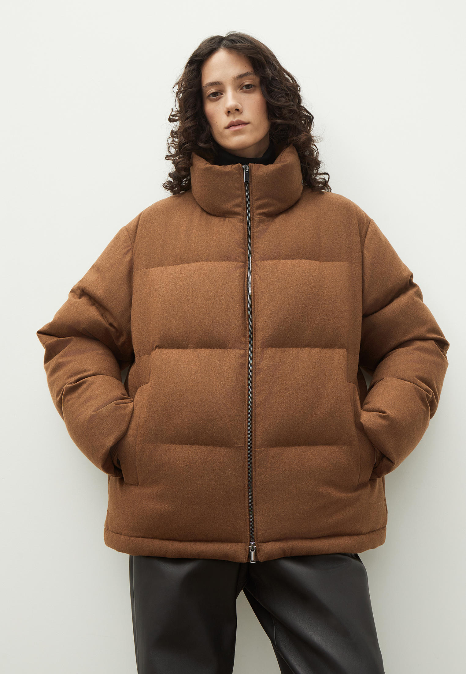 Пуховик 12 STOREEZ Altai, цвет: коричневый, MP002XW0TK2F — купить в ...