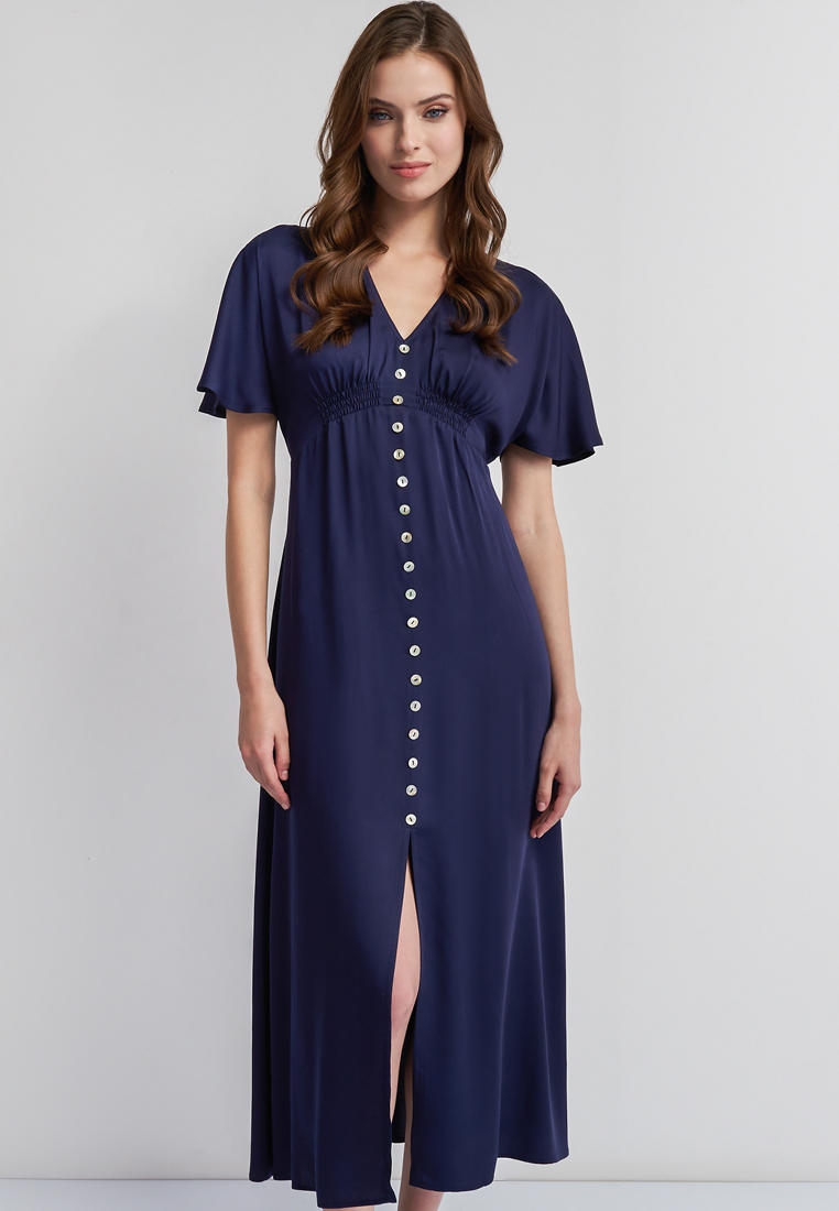 Платье Vittoria Vicci, цвет: синий, MP002XW0TQOU — купить в интернет-магазине Lamoda