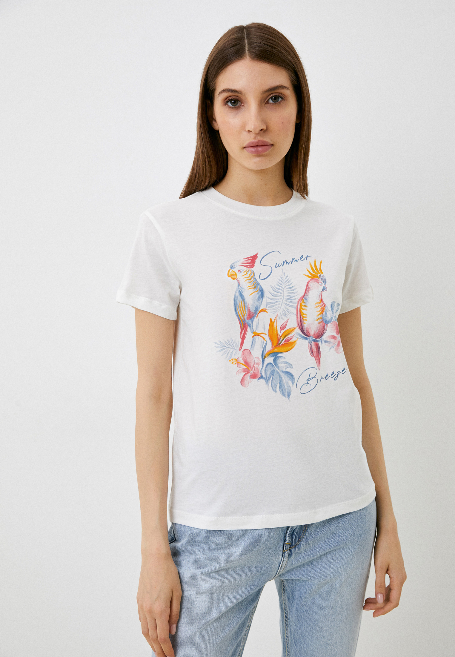 Футболка Mavi SHORT SLEEVE TOP, цвет: бежевый, MP002XW0TYGW — купить в ...
