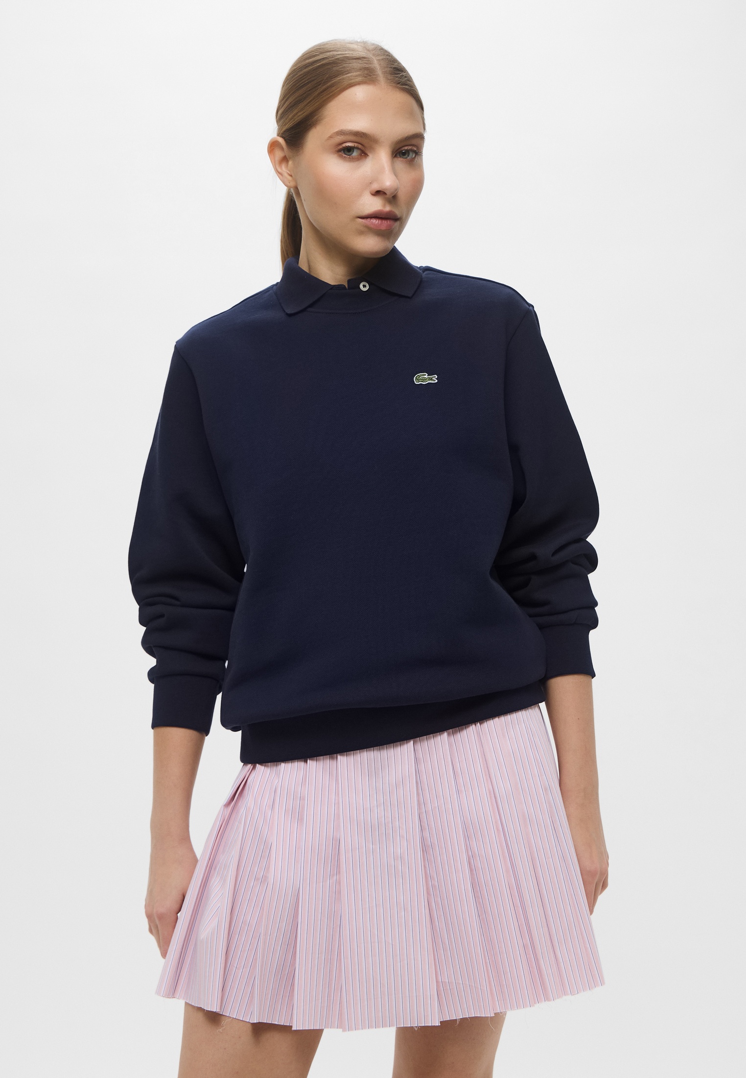 Свитшот Lacoste, цвет: синий, MP002XW0VXDF — купить в интернет-магазине ...