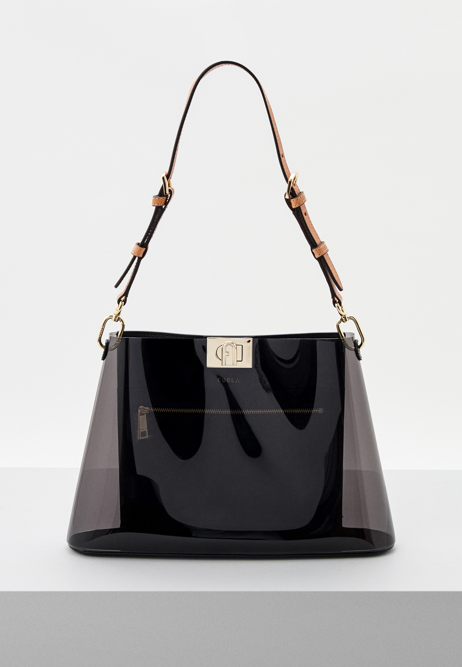 Сумка Furla FURLA FLEUR M SHOULDER BAG, цвет: черный, MP002XW0WI8Q ...