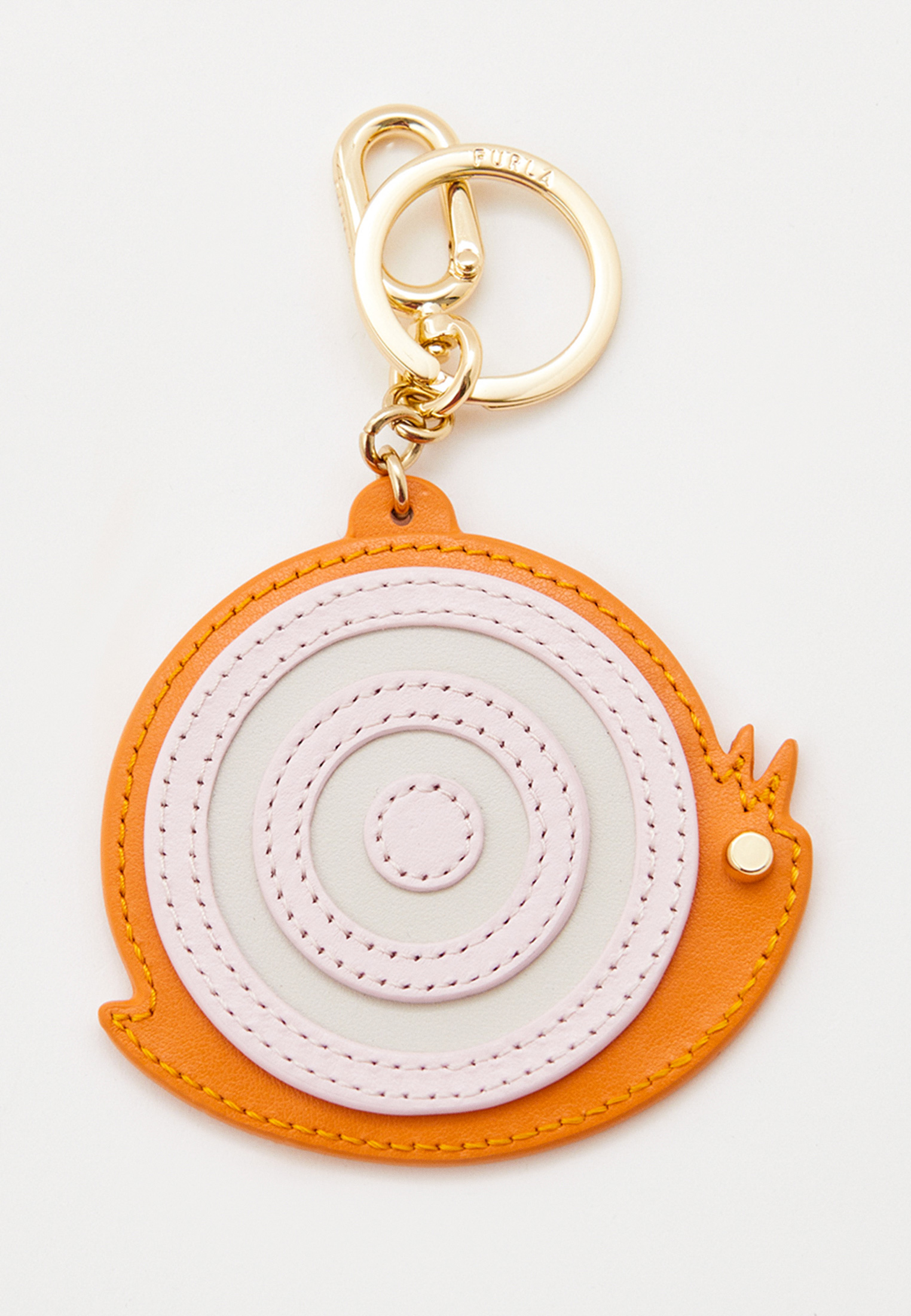 Брелок Furla ALLEGRA KEYRING SNAIL WITH MIRROR, цвет: оранжевый ...