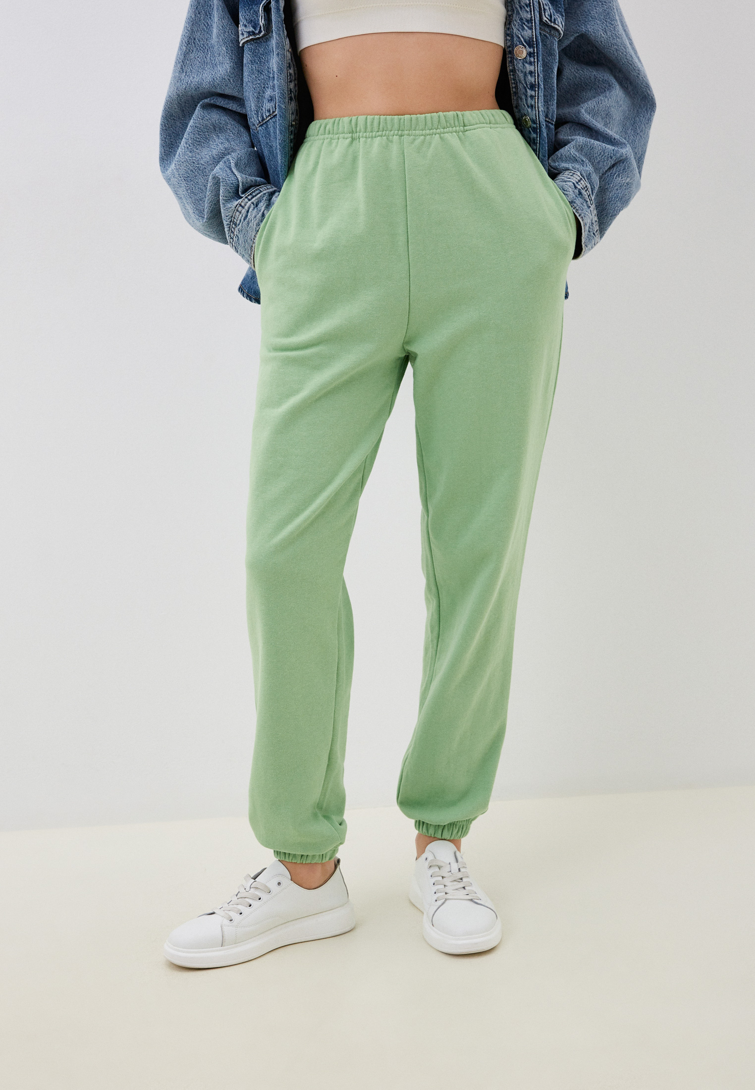 Брюки спортивные Befree, цвет: зеленый, MP002XW0WVSZ — купить в ...