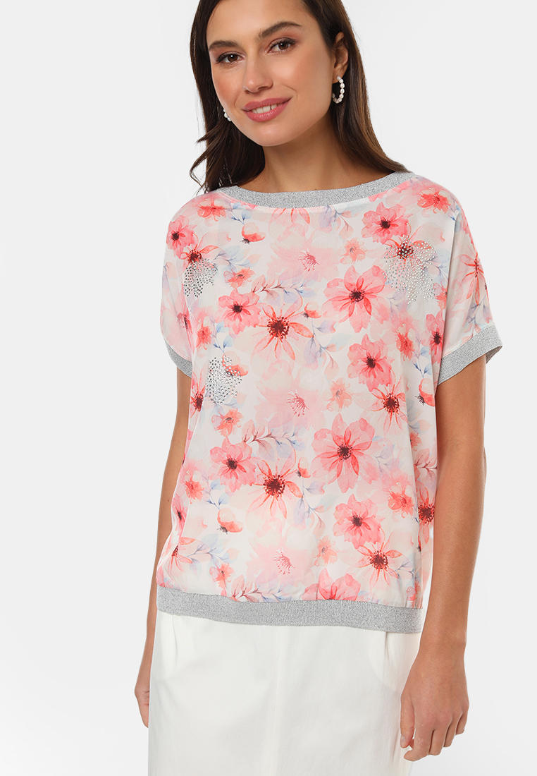 Блуза Helena Vera, цвет: мультиколор, MP002XW0WXBI — купить в интернет ...