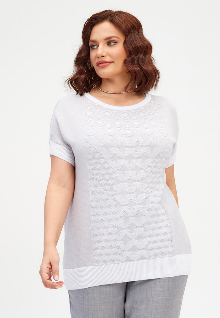 Джемпер Сиринга, цвет: белый, MP002XW0WYJE — купить в интернет-магазине ...