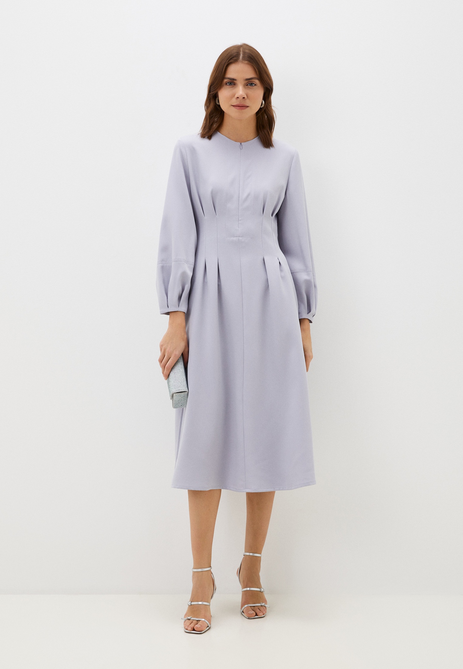 Платье Vittoria Vicci, цвет: серый, MP002XW0XE9Q — купить в интернет-магазине Lamoda