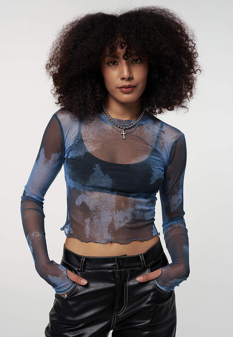 Топ Feelz Daud, цвет: синий, MP002XW0XES1 — купить в интернет-магазине ...