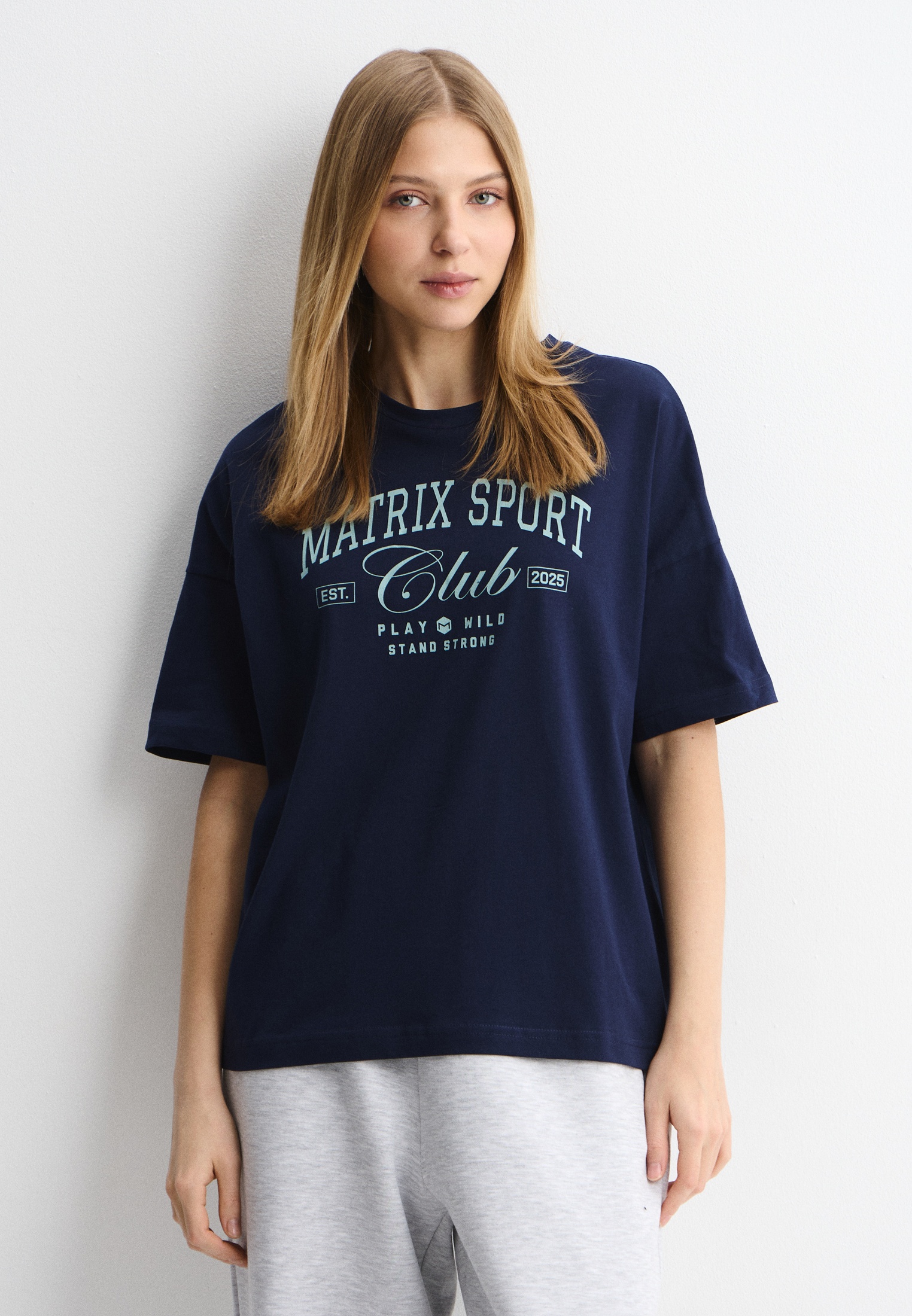 Футболка Matrix Sport, цвет: синий, MP002XW0XMGM — купить в интернет ...