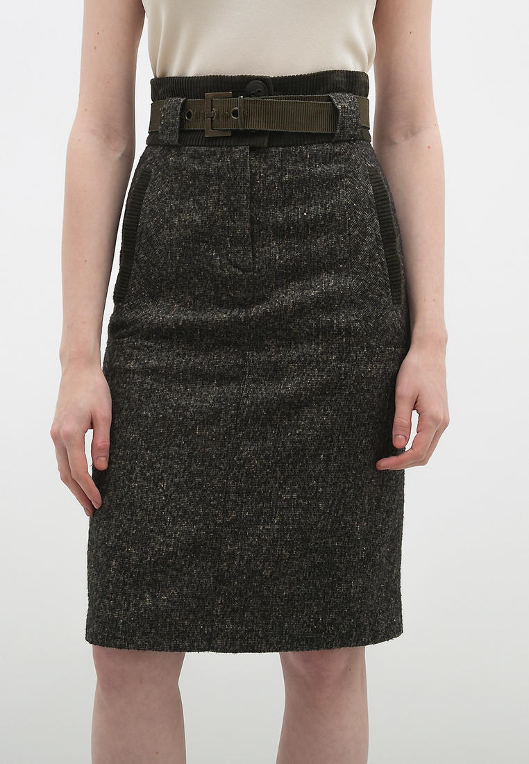 Юбка Kenzo Resale цвет зеленый Mp002xw0yacd — купить в интернет магазине Lamoda