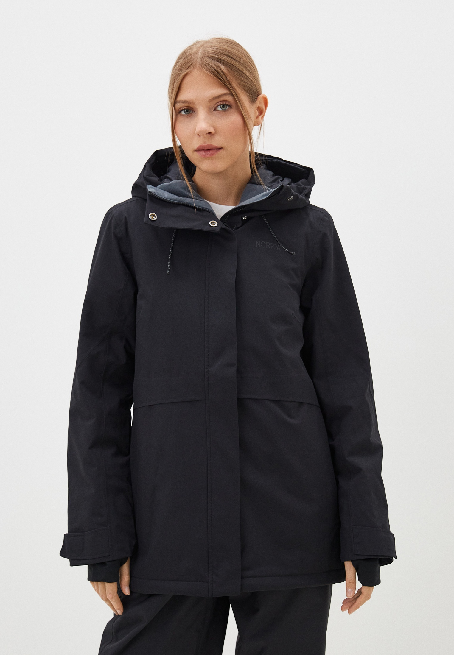 Парка Norppa VUOKSA, цвет: черный, MP002XW0YGHP — купить в интернет ...