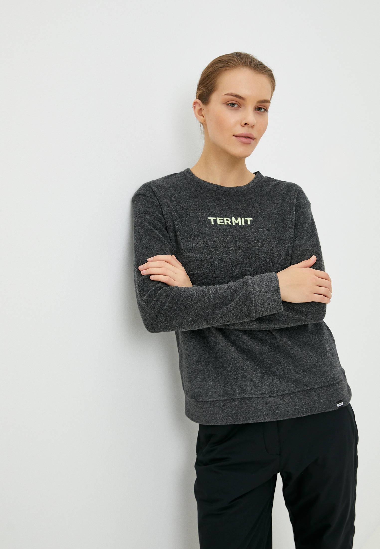 Свитшот Termit, цвет: серый, MP002XW0YOVF — купить в интернет-магазине ...