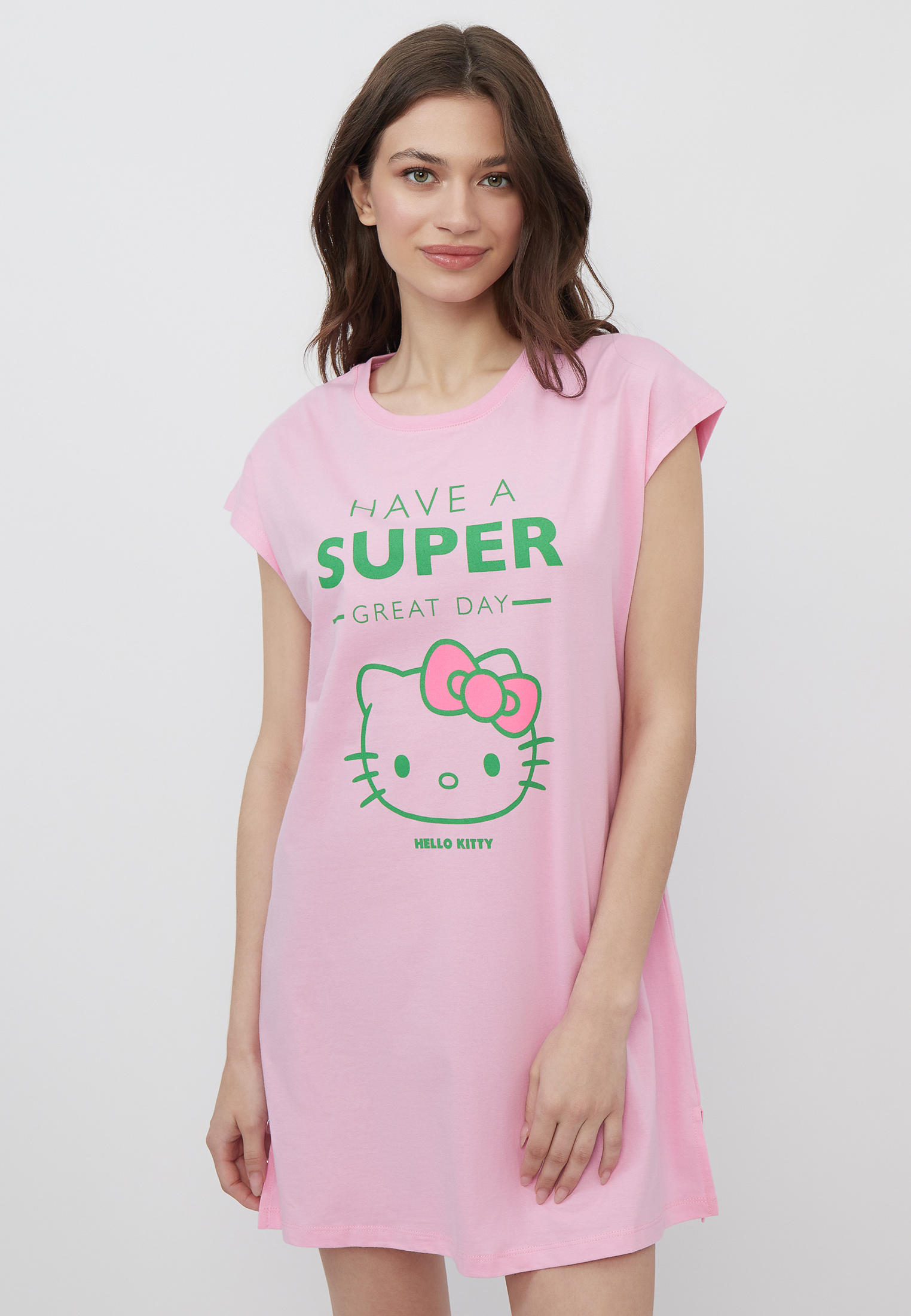 Платье домашнее Modis Hello Kitty, цвет: розовый, MP002XW0YQ2V — купить ...
