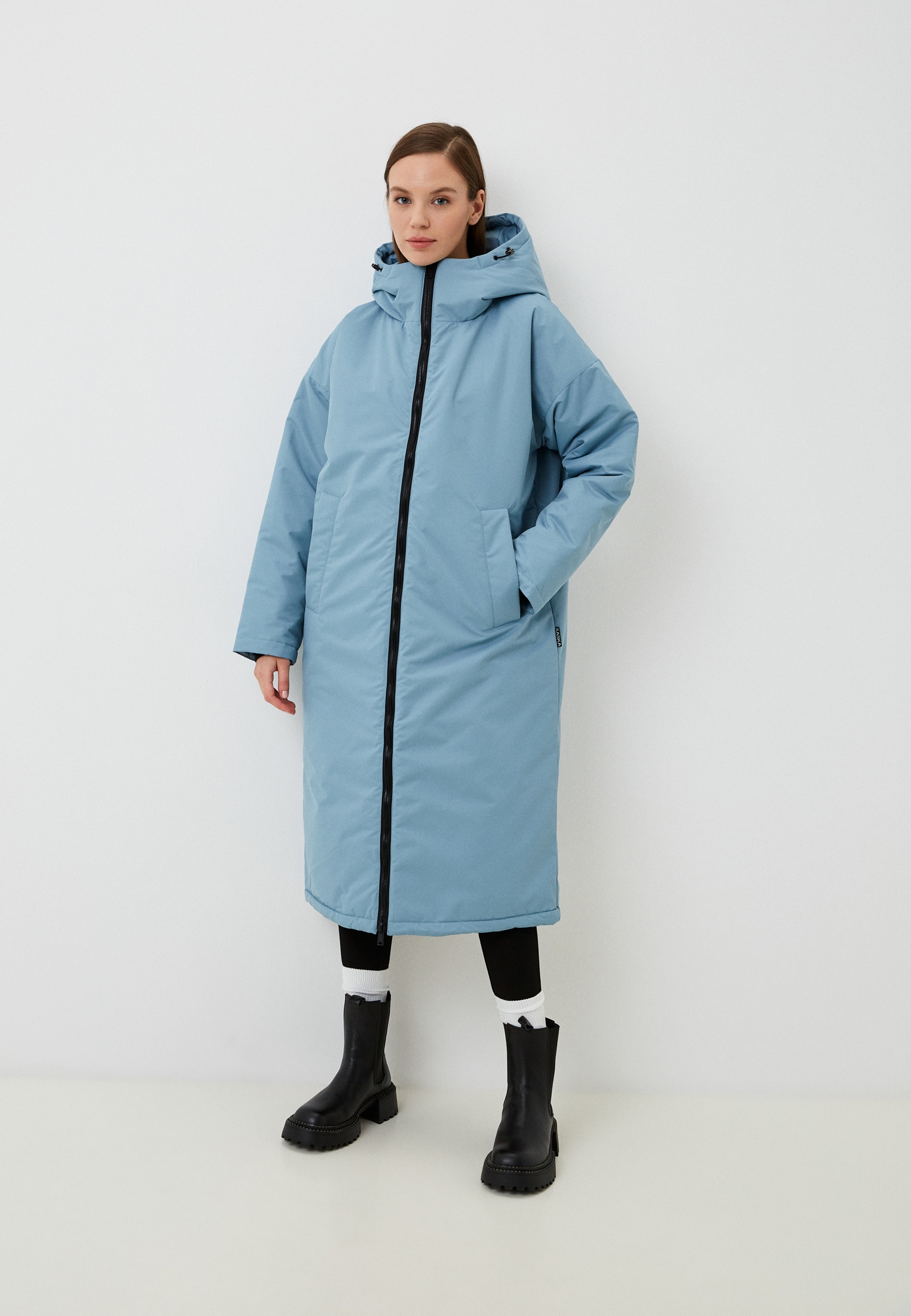 Пуховик Xaska, цвет: голубой, MP002XW0YR22 — купить в интернет-магазине ...