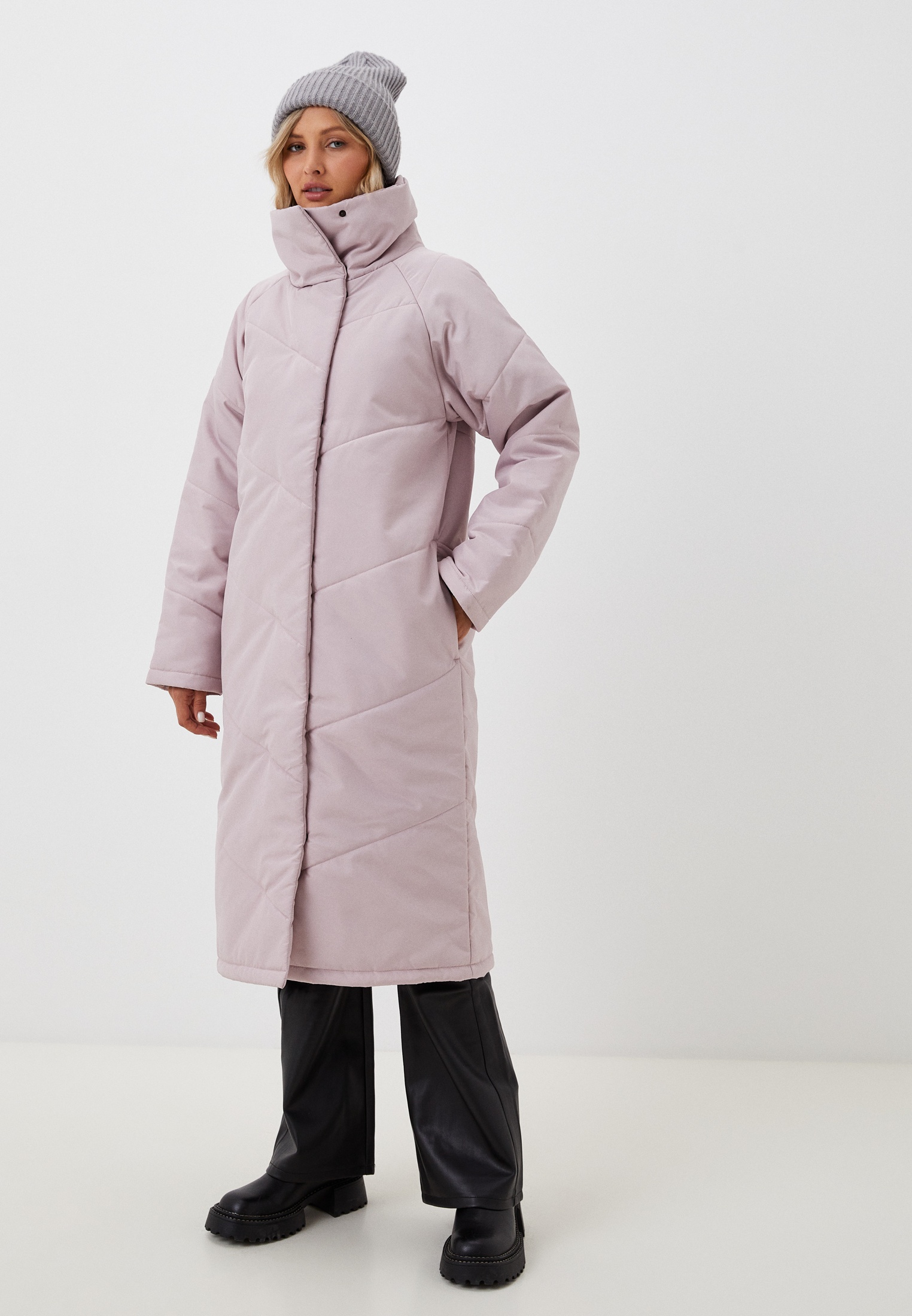 Куртка стеганая Xaska, цвет: розовый, MP002XW0YR2P — купить в интернет ...