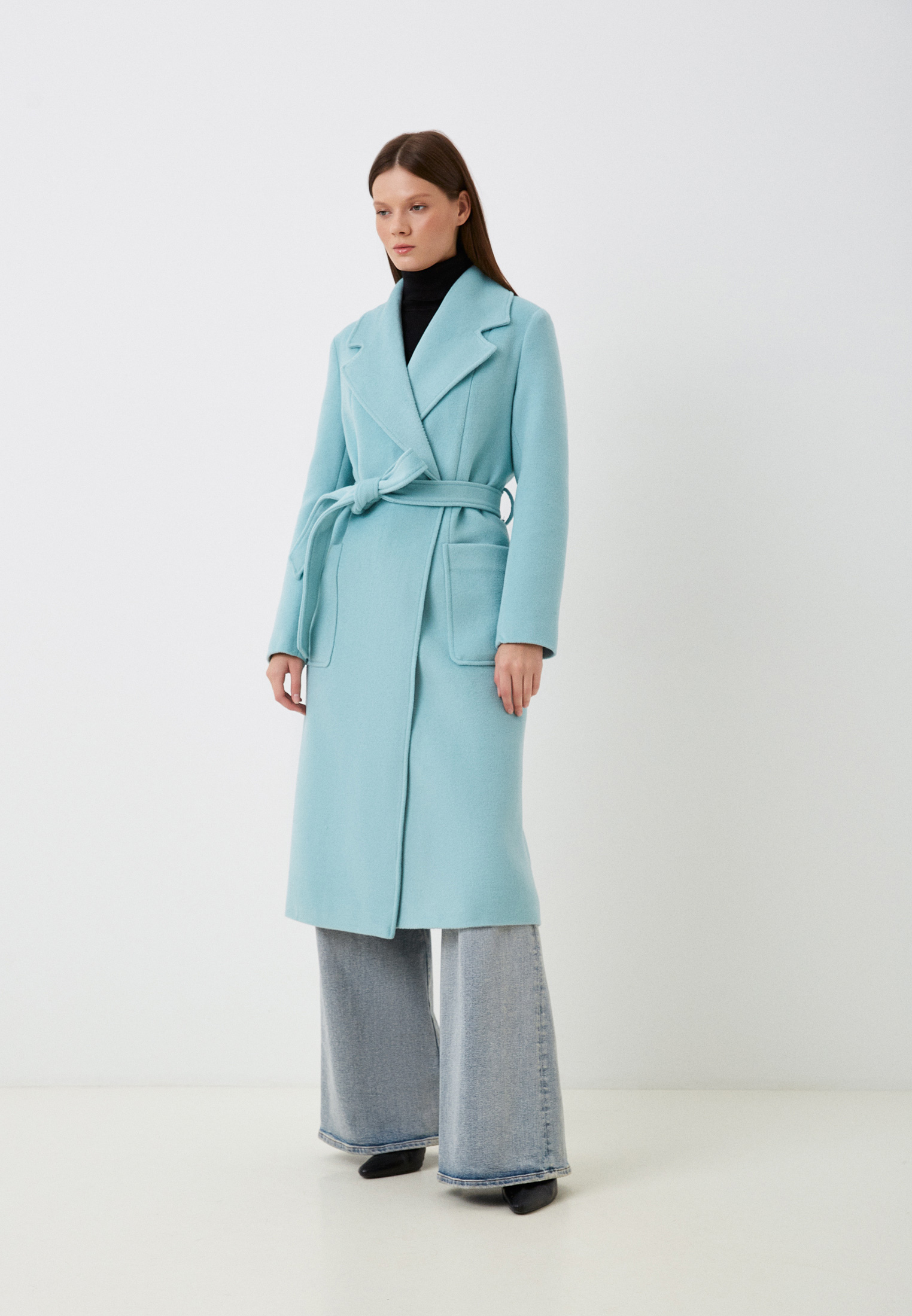 Пальто-халат Vivaldi, цвет: бирюзовый, MP002XW0YTY7 — купить в интернет ...