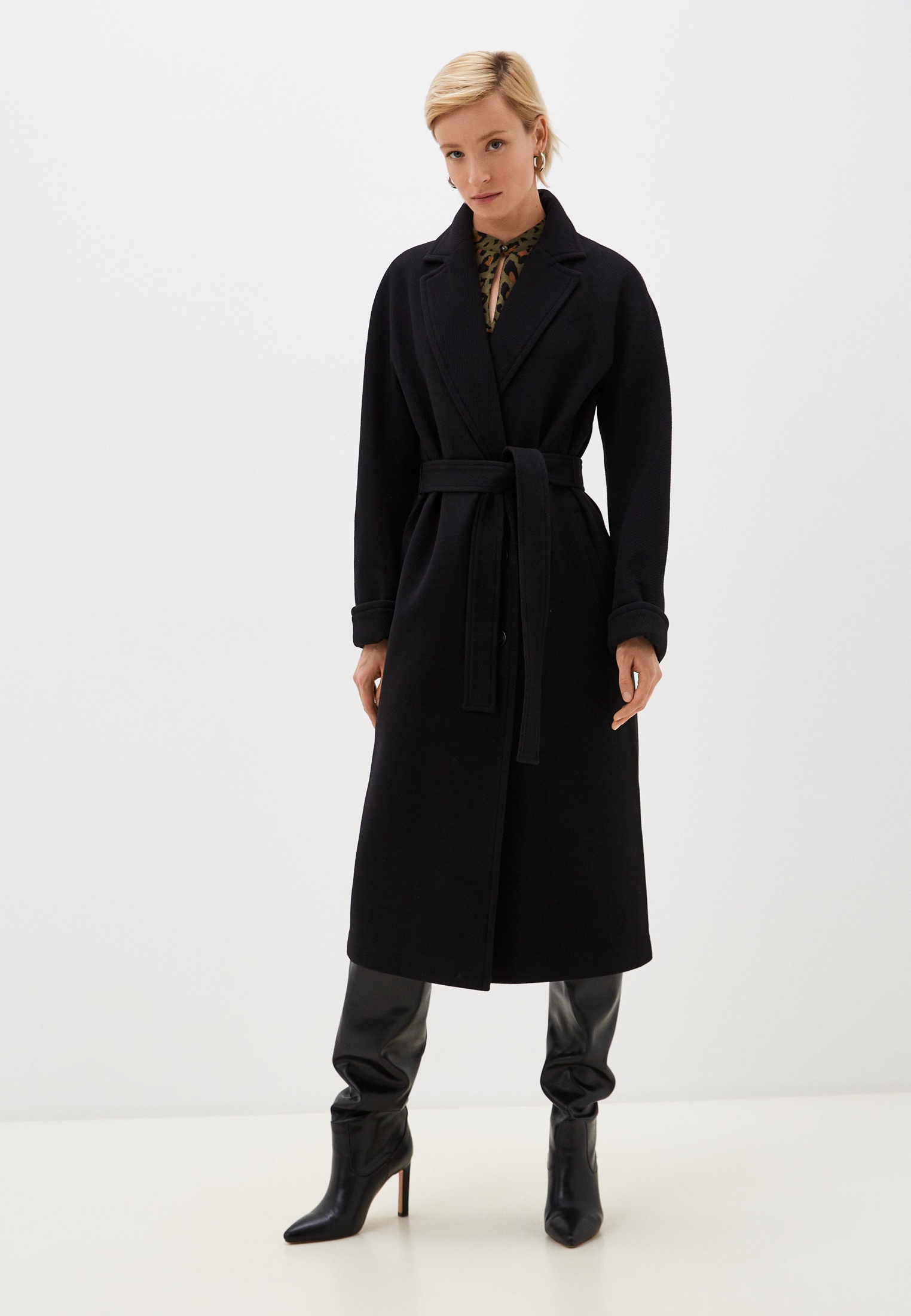 Пальто B.L.E.S., цвет: черный, MP002XW0Z2O0 — купить в интернет ...