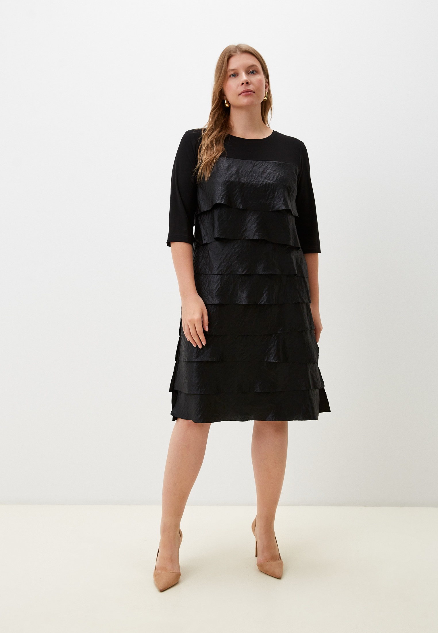 Платье Balsako, цвет: черный, MP002XW0ZRQX — купить в интернет-магазине ...