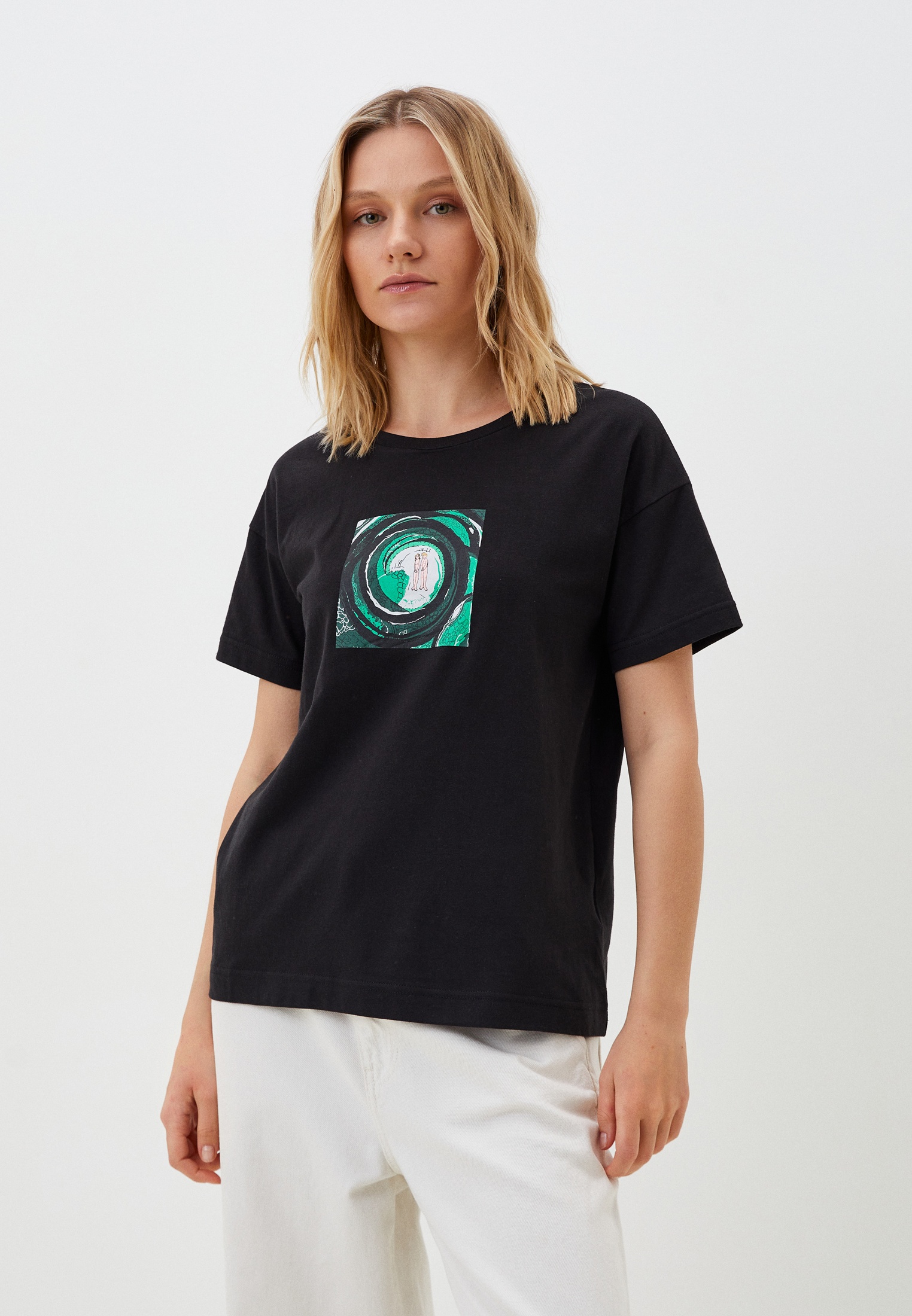 Футболка JC Just Clothes, цвет: черный, MP002XW0ZYND — купить в ...