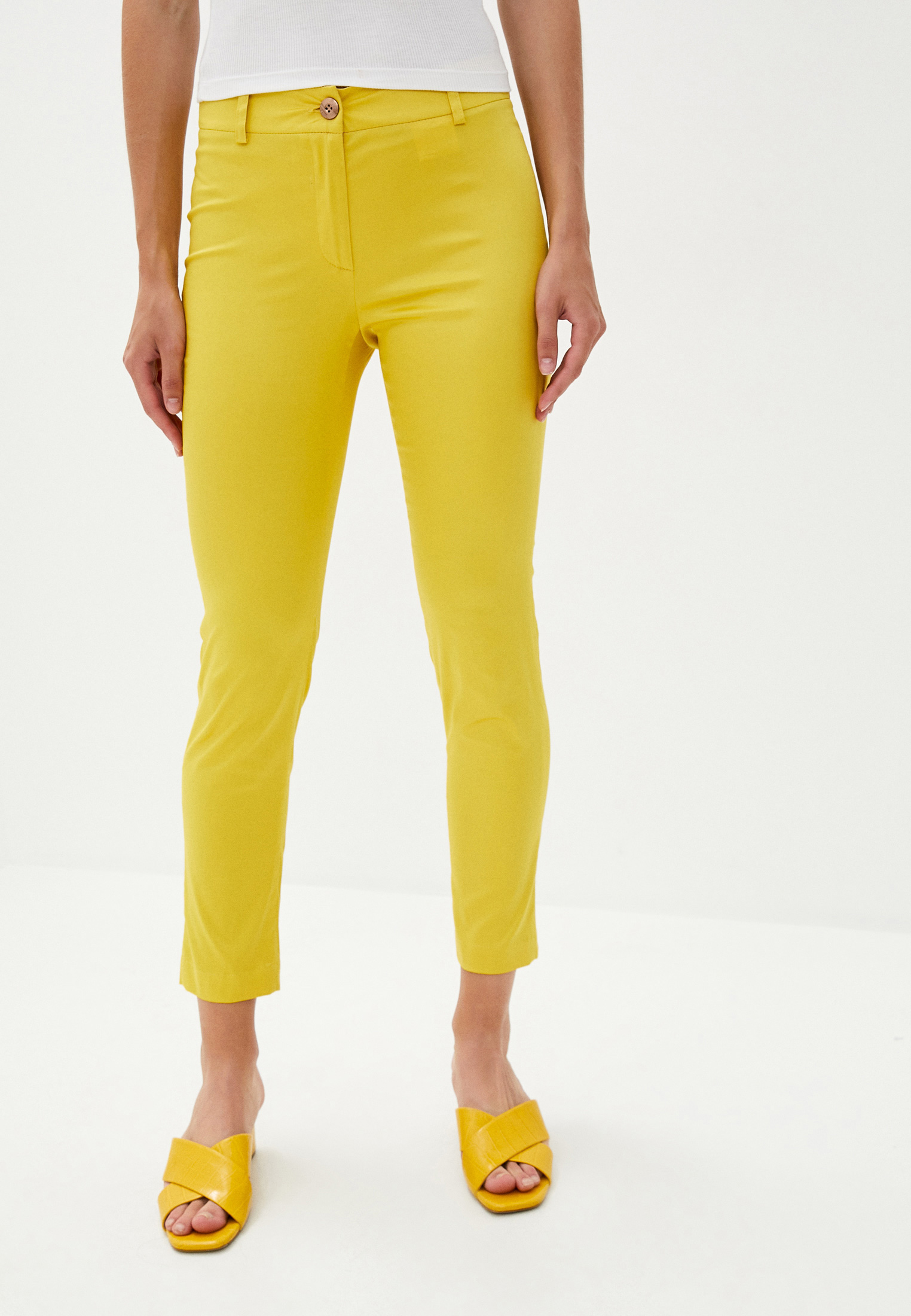 Брюки Vera Lapina, цвет: желтый, MP002XW1127D — купить в интернет ...