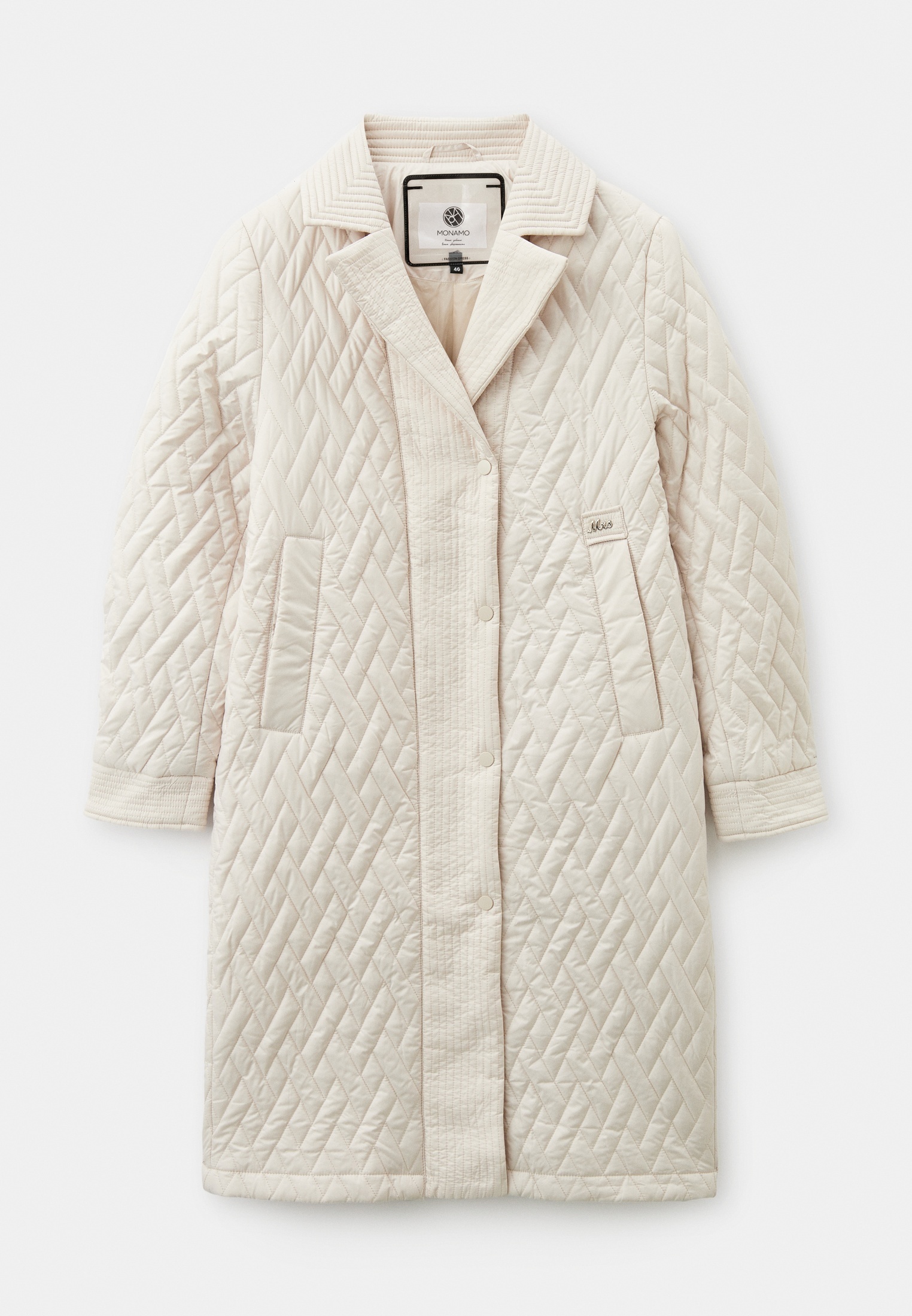 Куртка-пальто Monamo, цвет: бежевый, MP002XW12DTU — купить в интернет ...