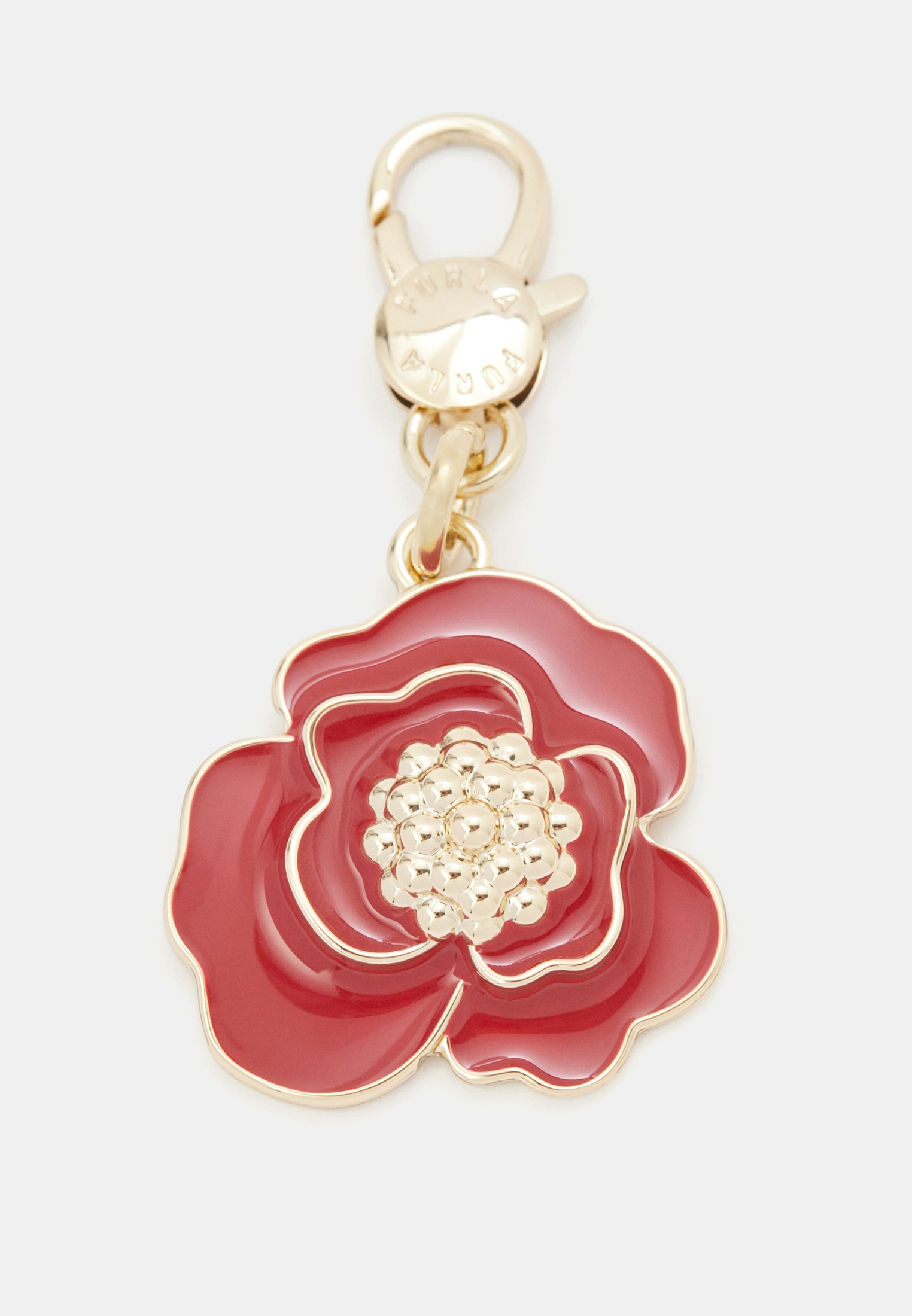Брелок Furla FURLA HASHTAG POPPY CHARM, цвет: золотой, MP002XW12IHR ...