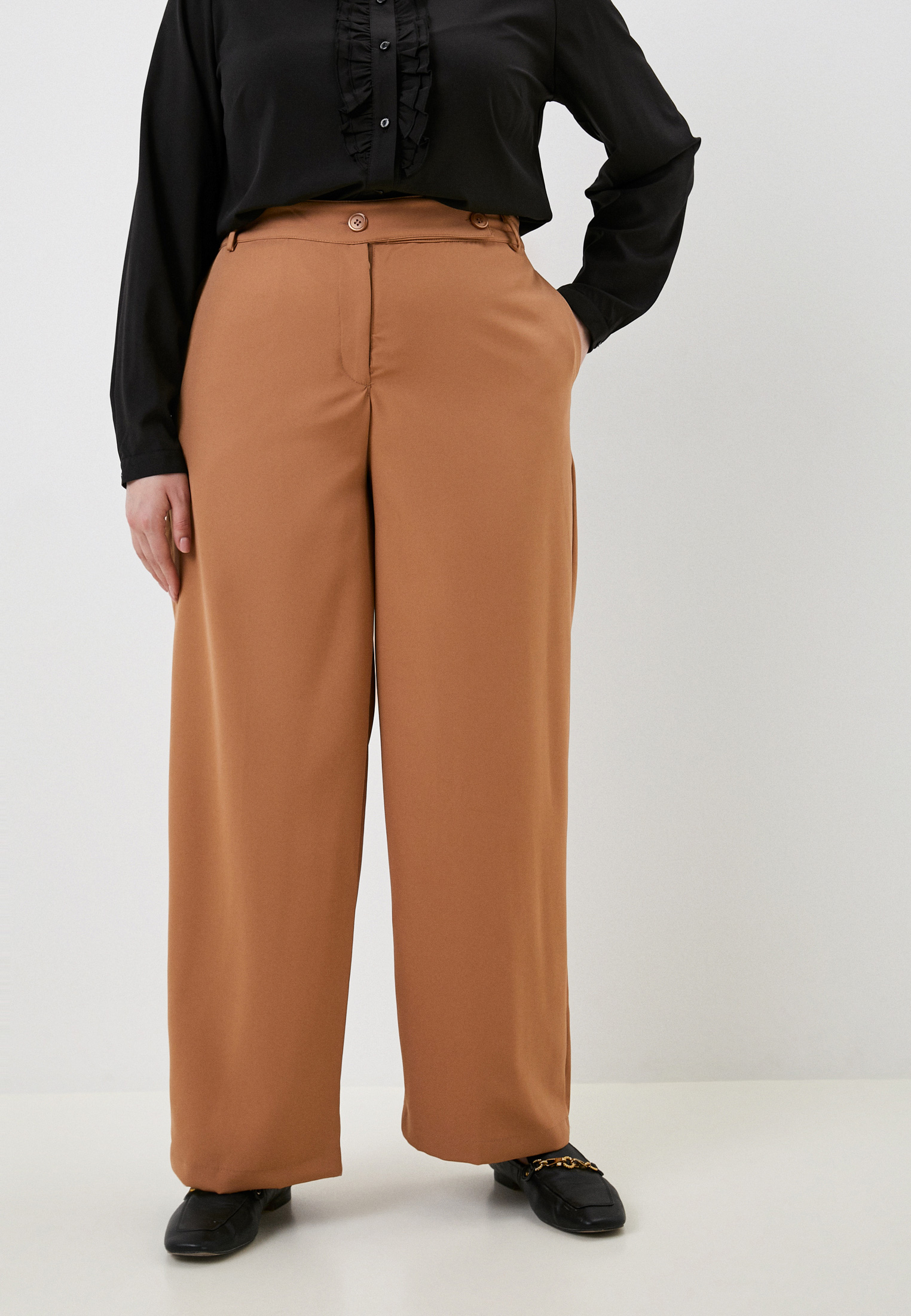 Брюки Trendyol, цвет: коричневый, MP002XW1367Z — купить в интернет ...