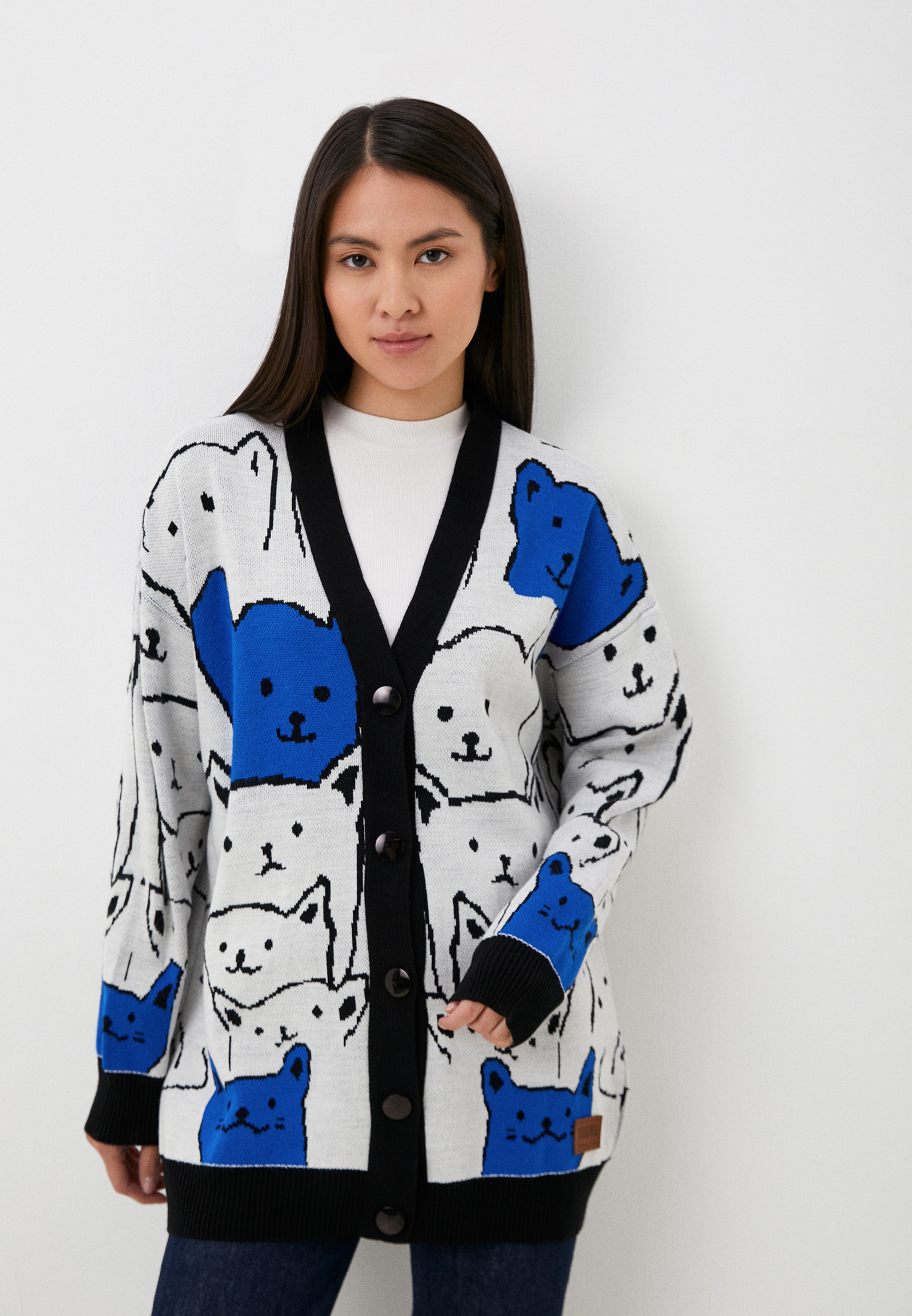 Кардиган Original Siberia, цвет: белый, MP002XW13GHR — купить в ...