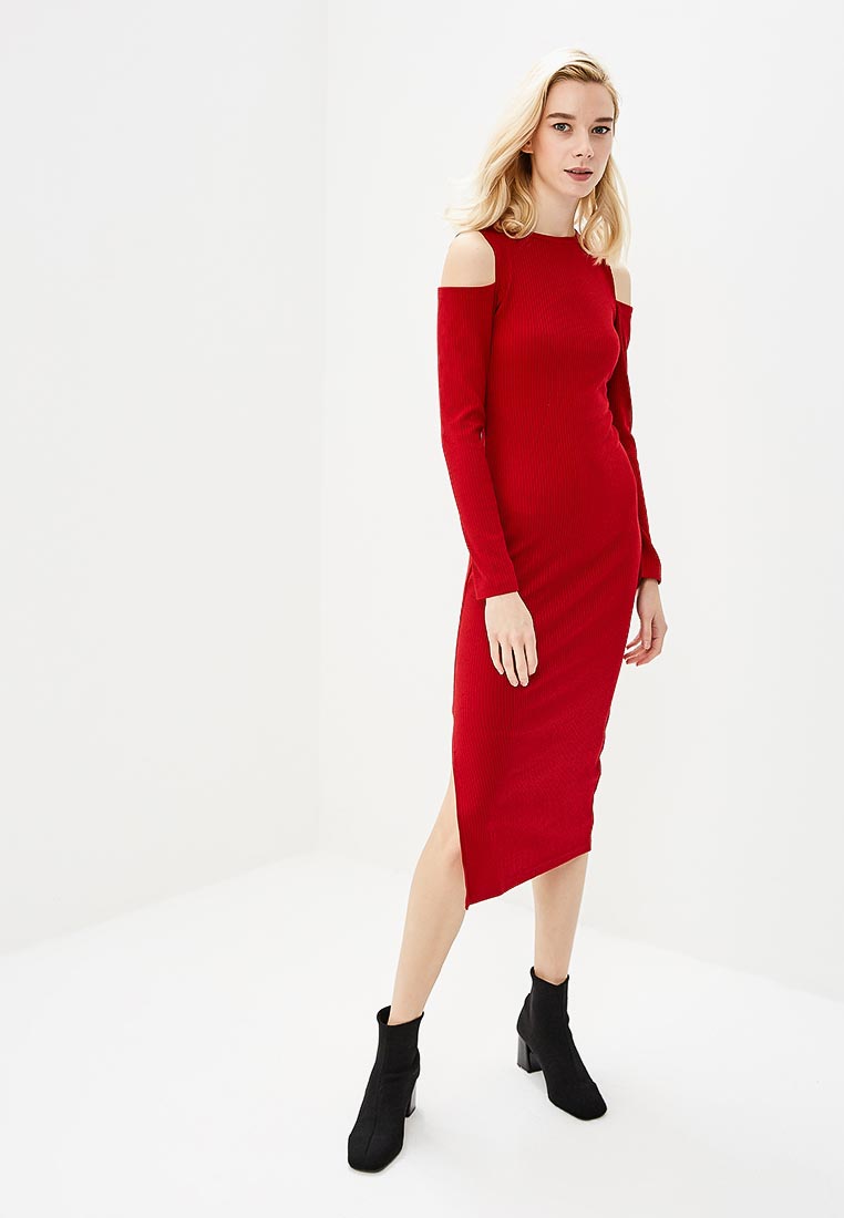 Платье FreeSpirit Touch, цвет: красный, MP002XW13UHX — купить в ...