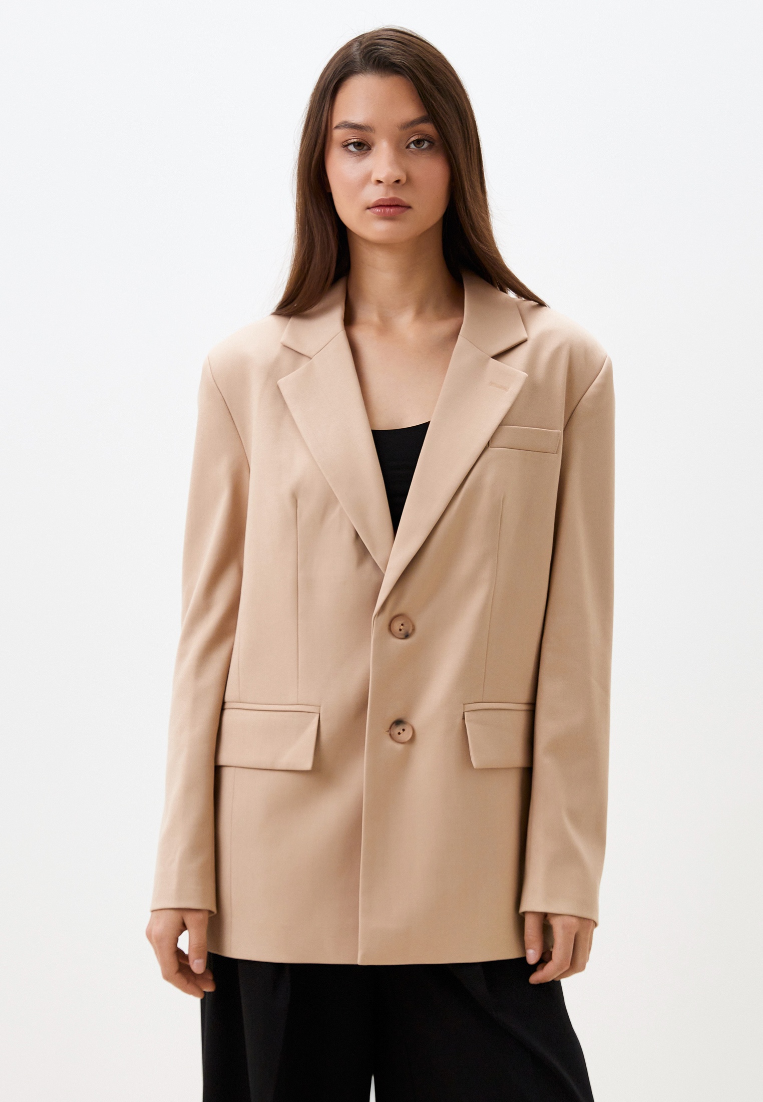 Жакет Matu BUSY, цвет: бежевый, MP002XW14VYT — купить в интернет-магазине Lamoda