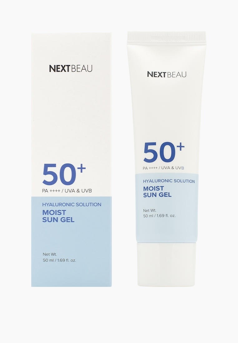 Гель солнцезащитный Nextbeau с увлажняющим и разглаживающим эффектом ...