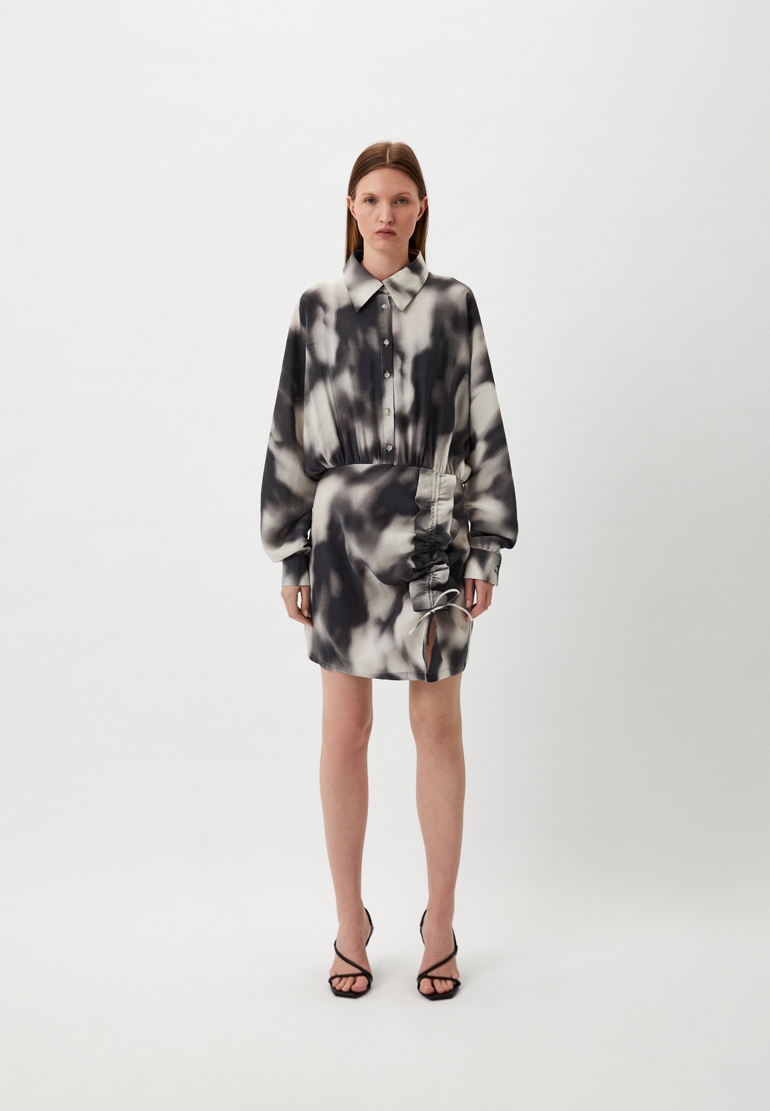 Платье Red September, цвет: серый, MP002XW14WRG — купить в интернет ...