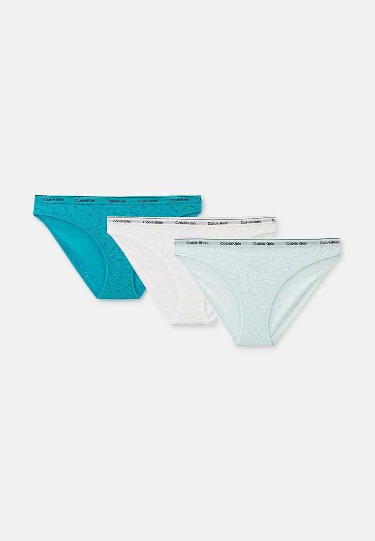 Трусы 3 шт. Calvin Klein Underwear Lamoda Exclusive, цвет: белый ...