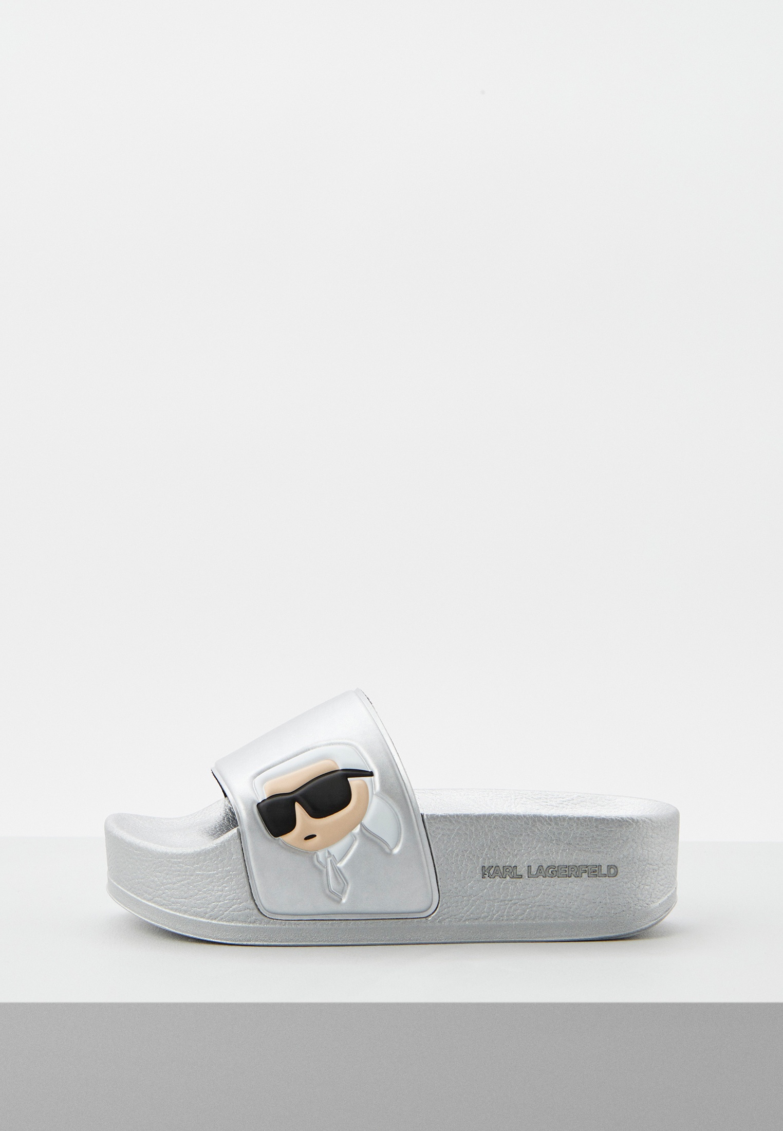Сабо Karl Lagerfeld, цвет: серебряный, MP002XW14ZTM — купить в интернет ...