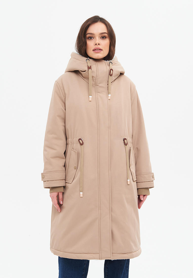 Парка Gerry Weber, цвет: бежевый, MP002XW1576H — купить в интернет ...