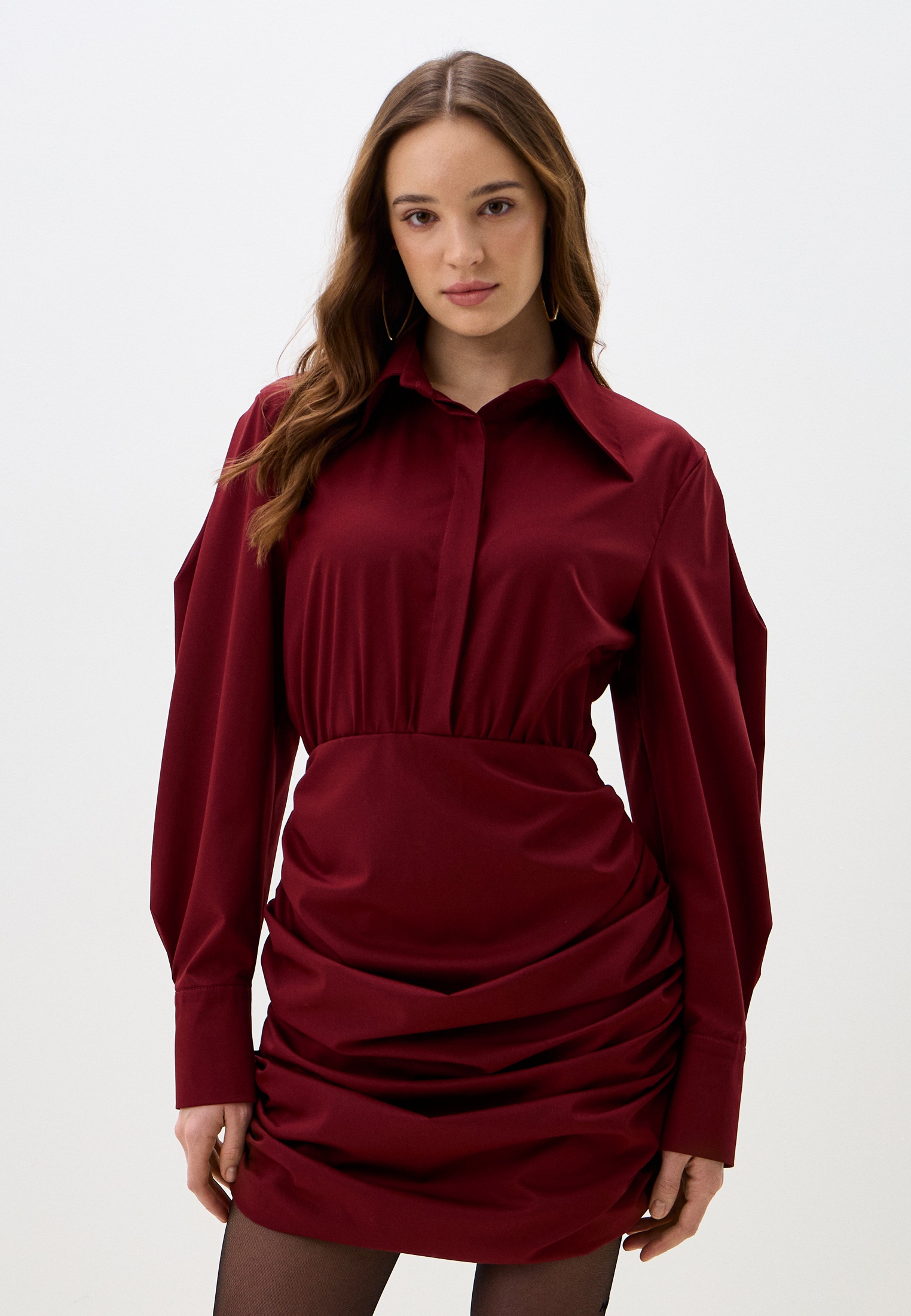 Платье Saint Maeve Maya, цвет: бордовый, MP002XW157UM — купить в ...