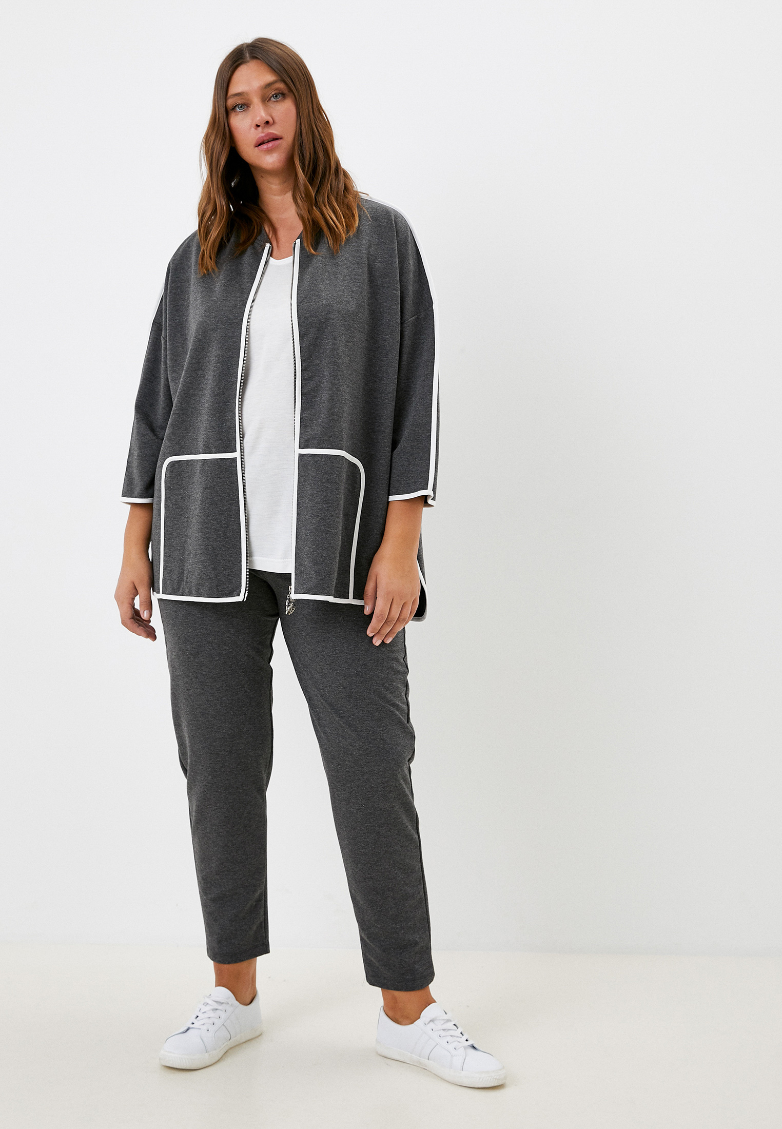 Костюм спортивный Milanika, цвет: белый, MP002XW15PKA — купить в ...