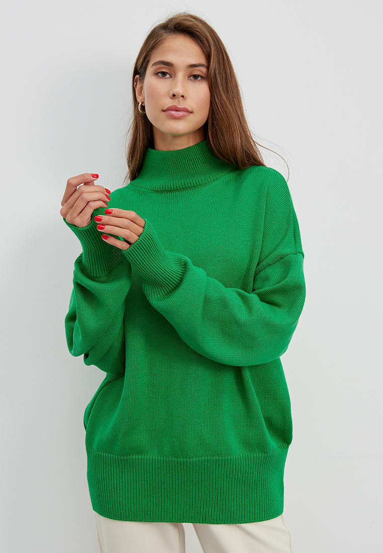 Свитер Kivi Clothing, цвет: зеленый, MP002XW15VSL — купить в интернет ...