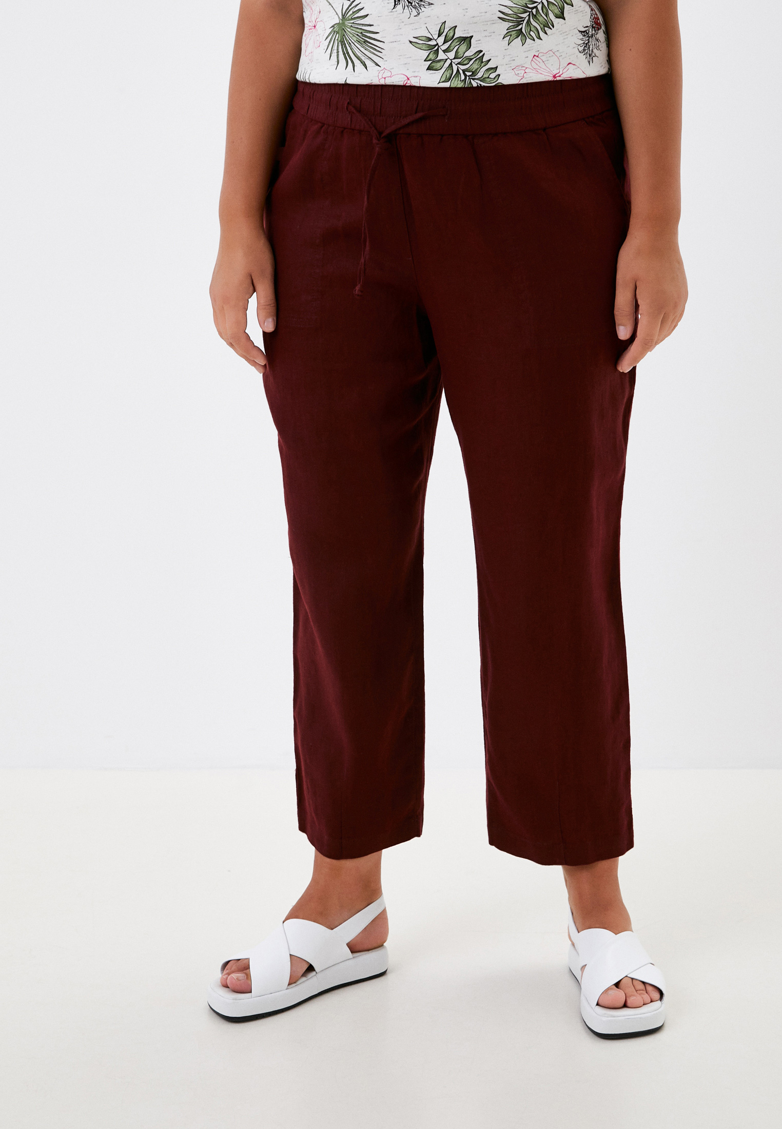 Брюки Gerry Weber, цвет: бордовый, MP002XW164QN — купить в интернет ...
